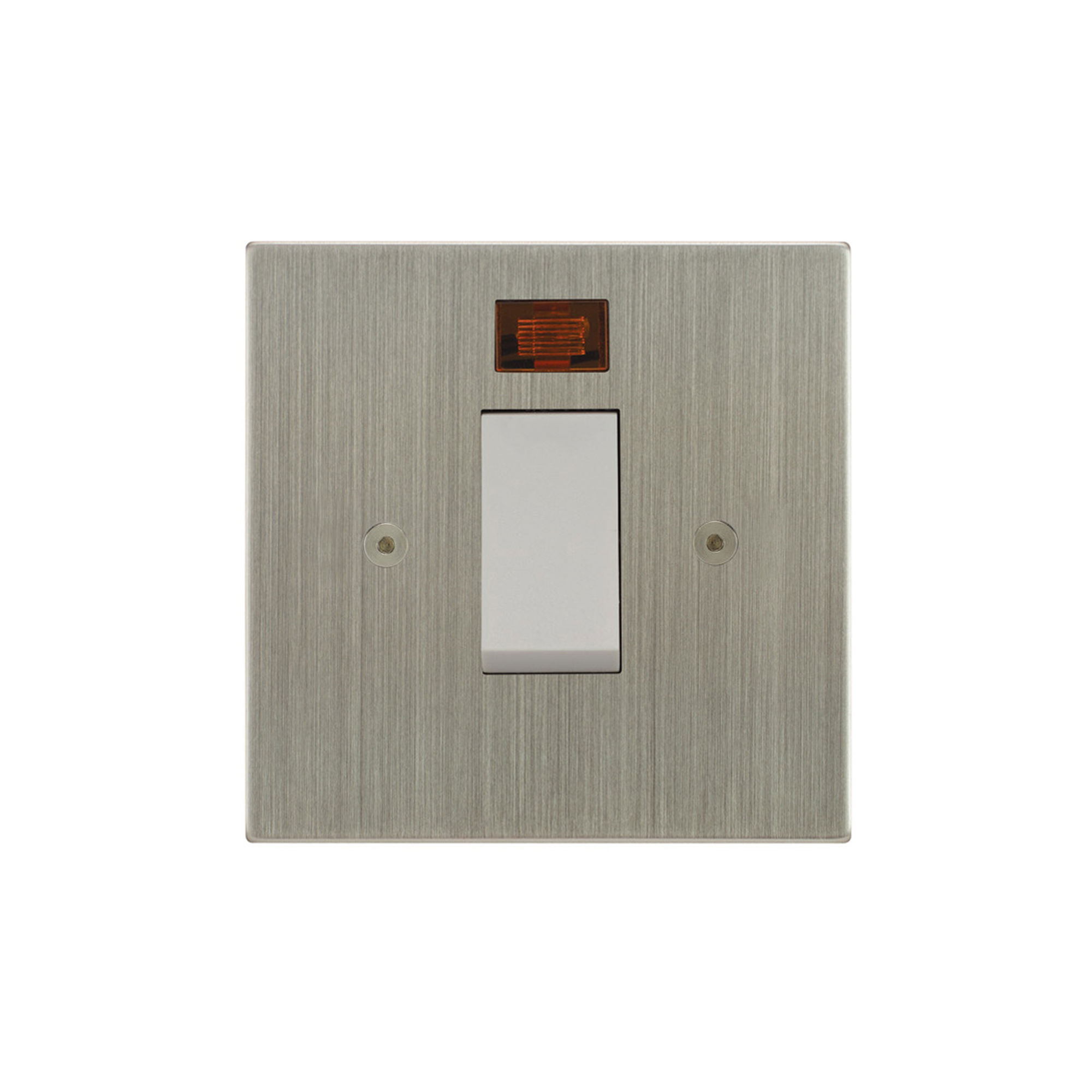 Horizon Square Cooker Switch 1 gang 45 amp cooker switch Satin Nickel ...