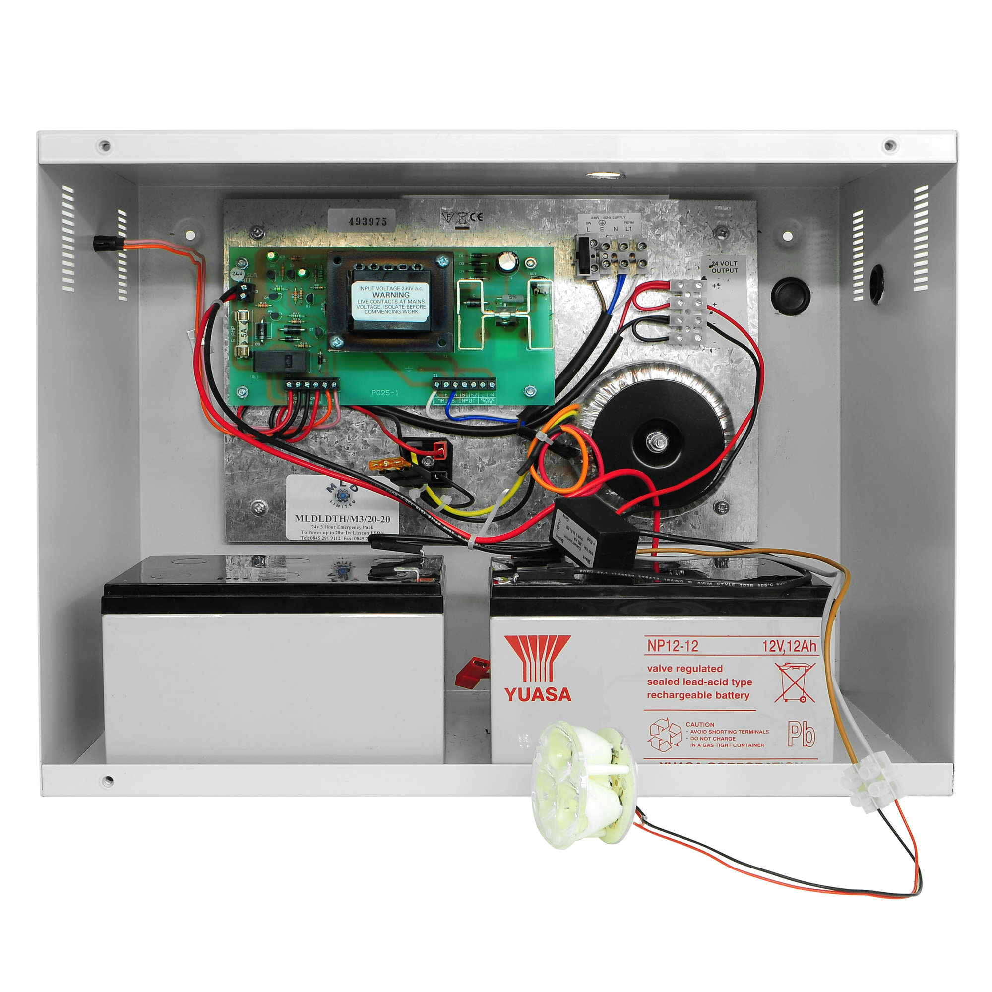 Distributed Power Supply Unit 12A 20W Maintained | Mr Resistor Lighting