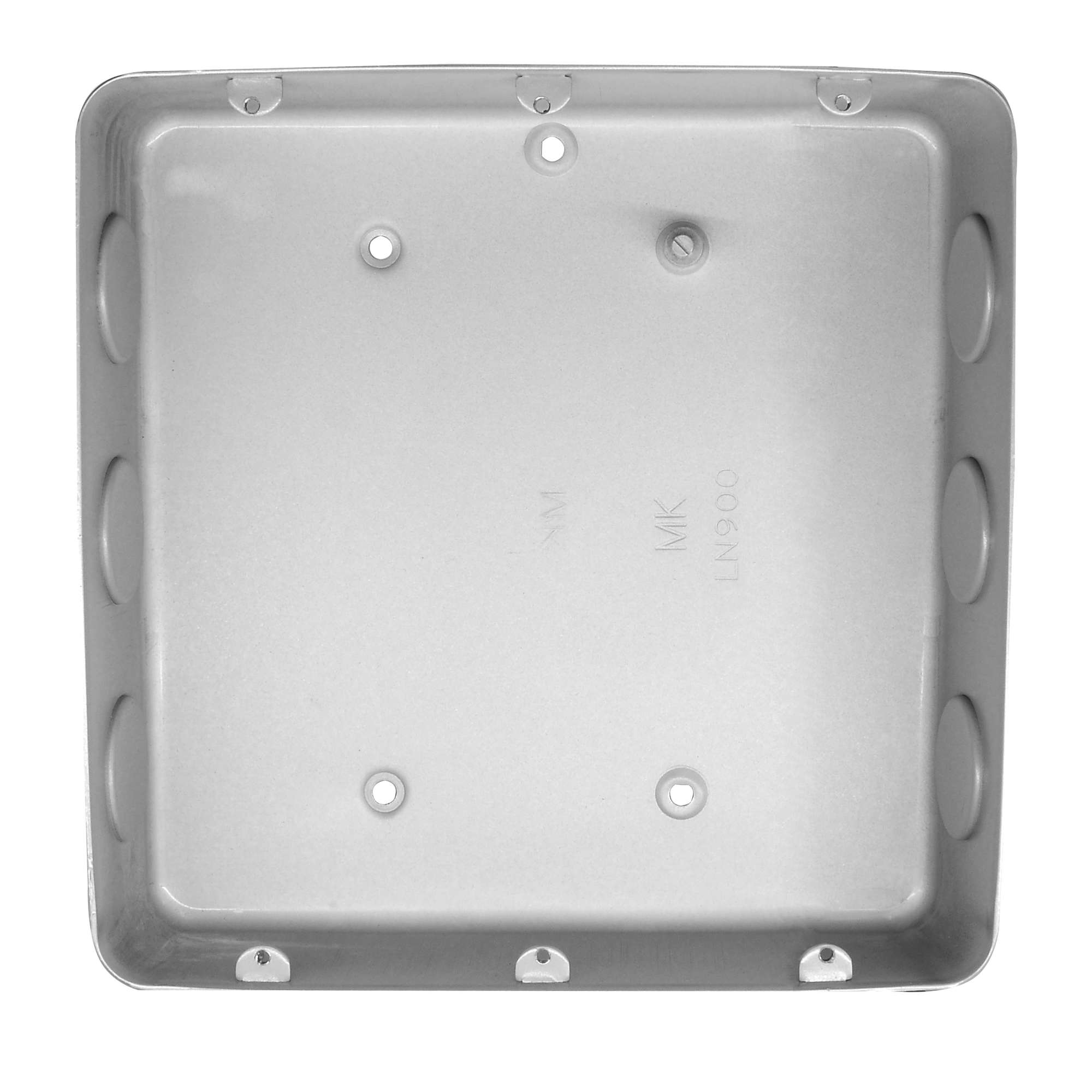 6/8 Gang Back Box Metal 40mm | Mr Resistor Lighting