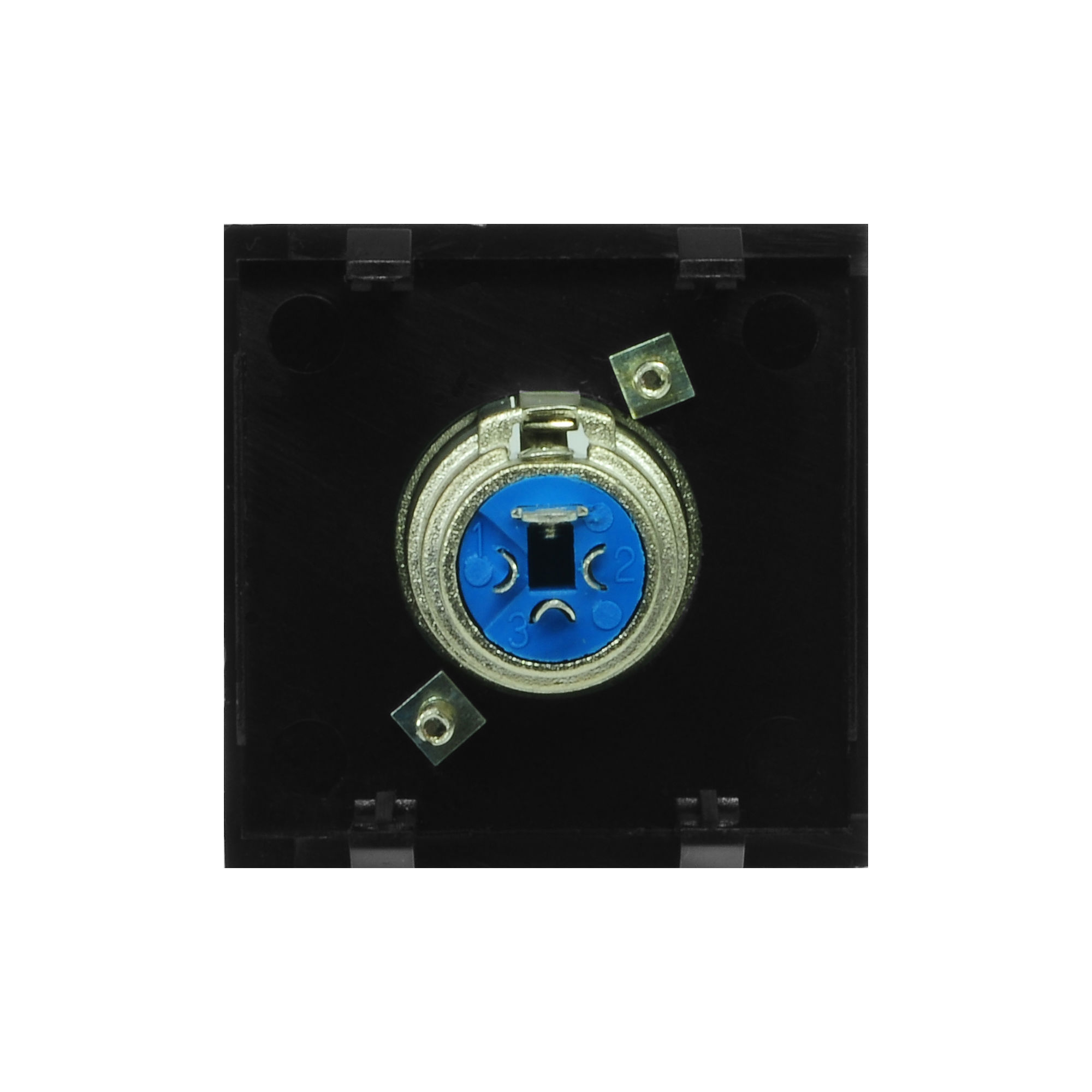 Euro DMX Modules XLR Female Black | Mr Resistor Lighting