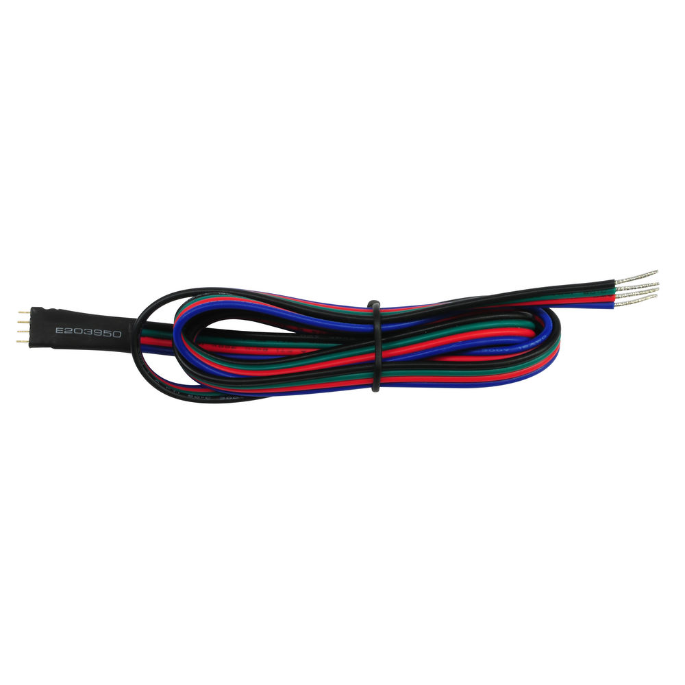 LED Tape 100 Power Cord RGB 1000mm | Mr Resistor Lighting