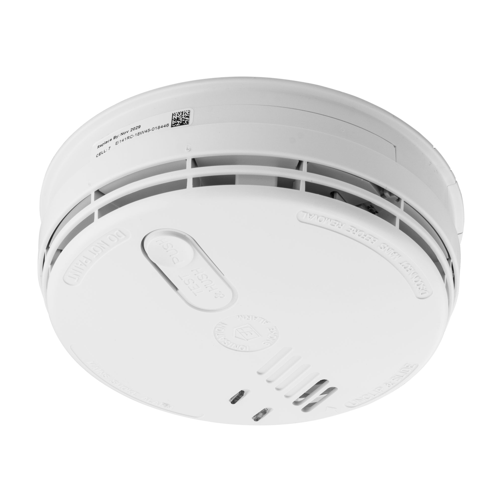 Optical Smoke Alarm 240V (9V Battery Backup) White | Mr Resistor Lighting