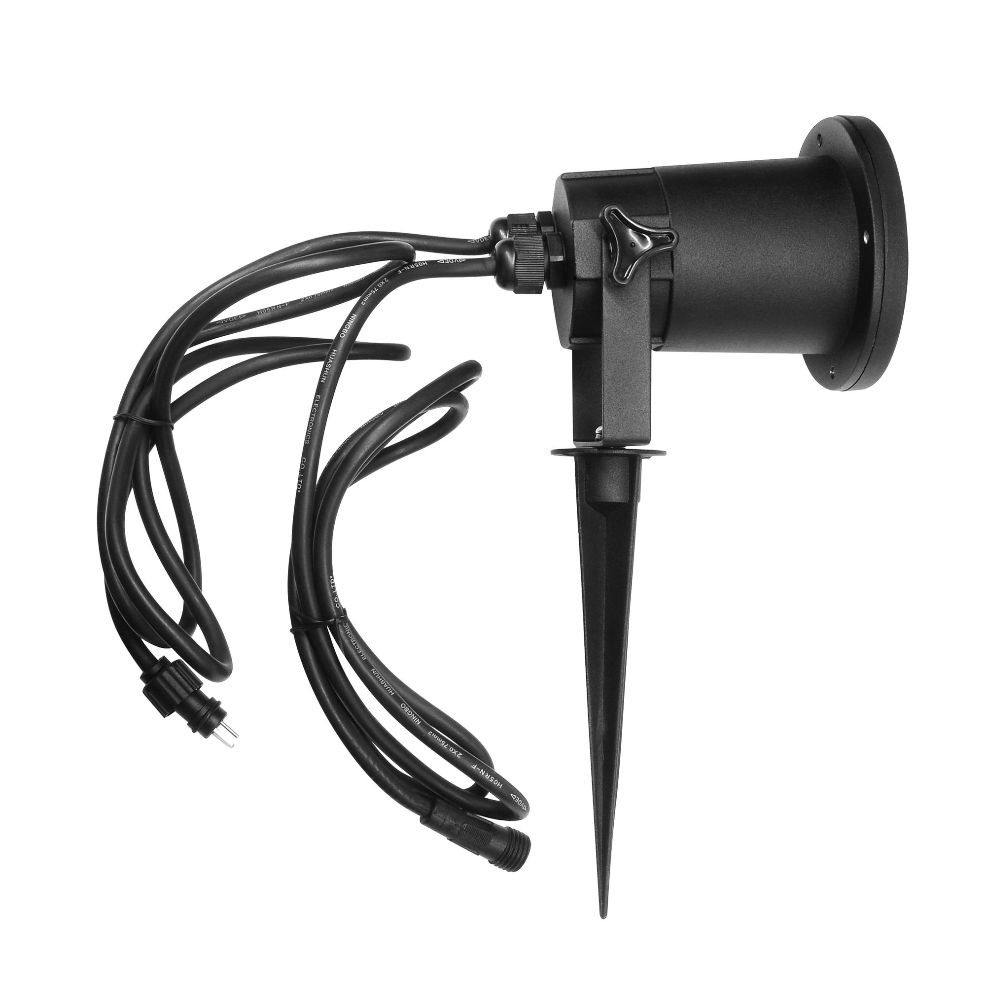 LED Warm White Spike 12V 3W Black | Mr Resistor Lighting