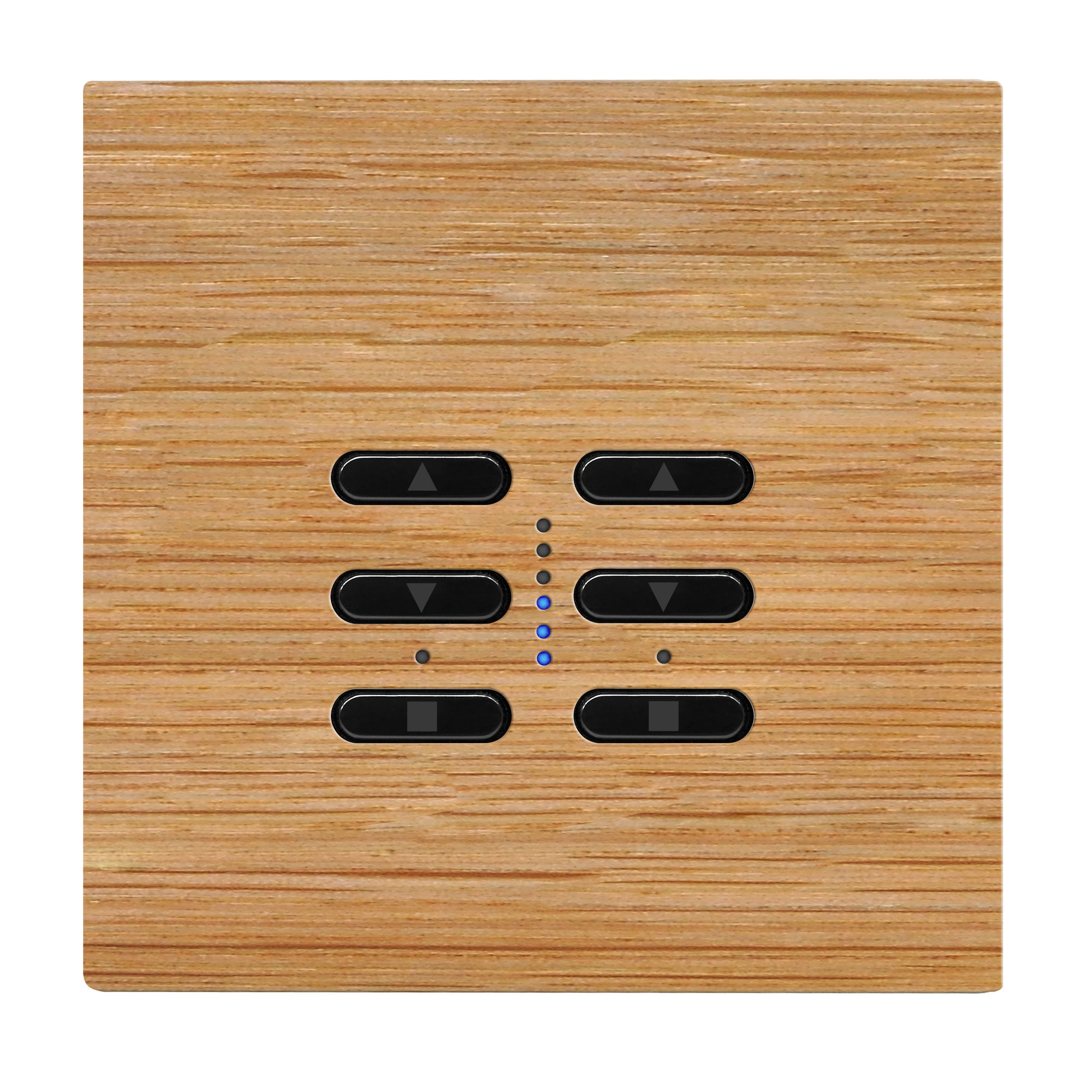 Wise Fusion Smart Dimmer Master Wired 2 Gang 240V Oak 2 x 250W | Mr ...