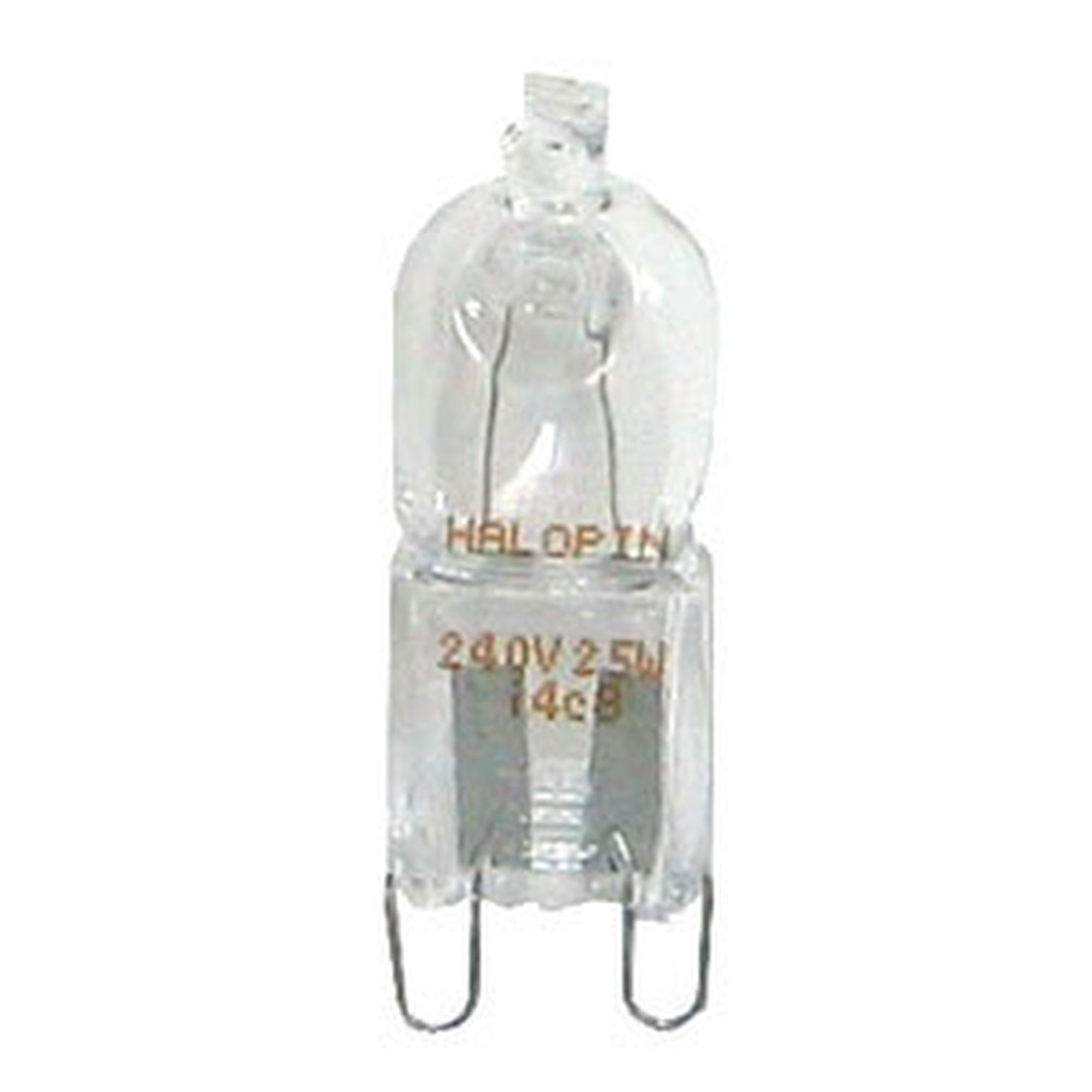 Clear G9 Halogen Dimmable Capsule Bulb 240V 28W 40mm | Mr Resistor Lighting