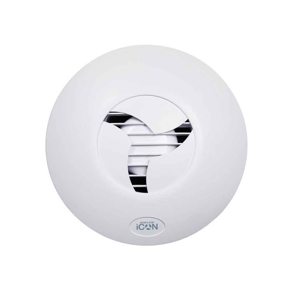 Icon 15 Isolator Fan 100mm 4 Inch 12V White 6.1W | Mr Resistor Lighting