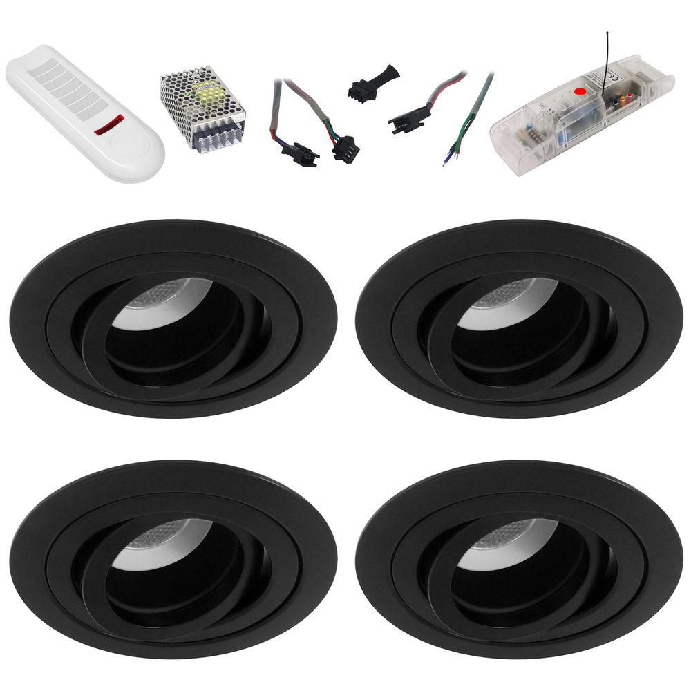 Rock 'n' Roll 50 RGB Master 4 16W Black | Mr Resistor Lighting