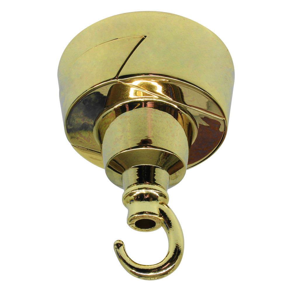 Detachable Ceiling Rose Brass | Mr Resistor Lighting