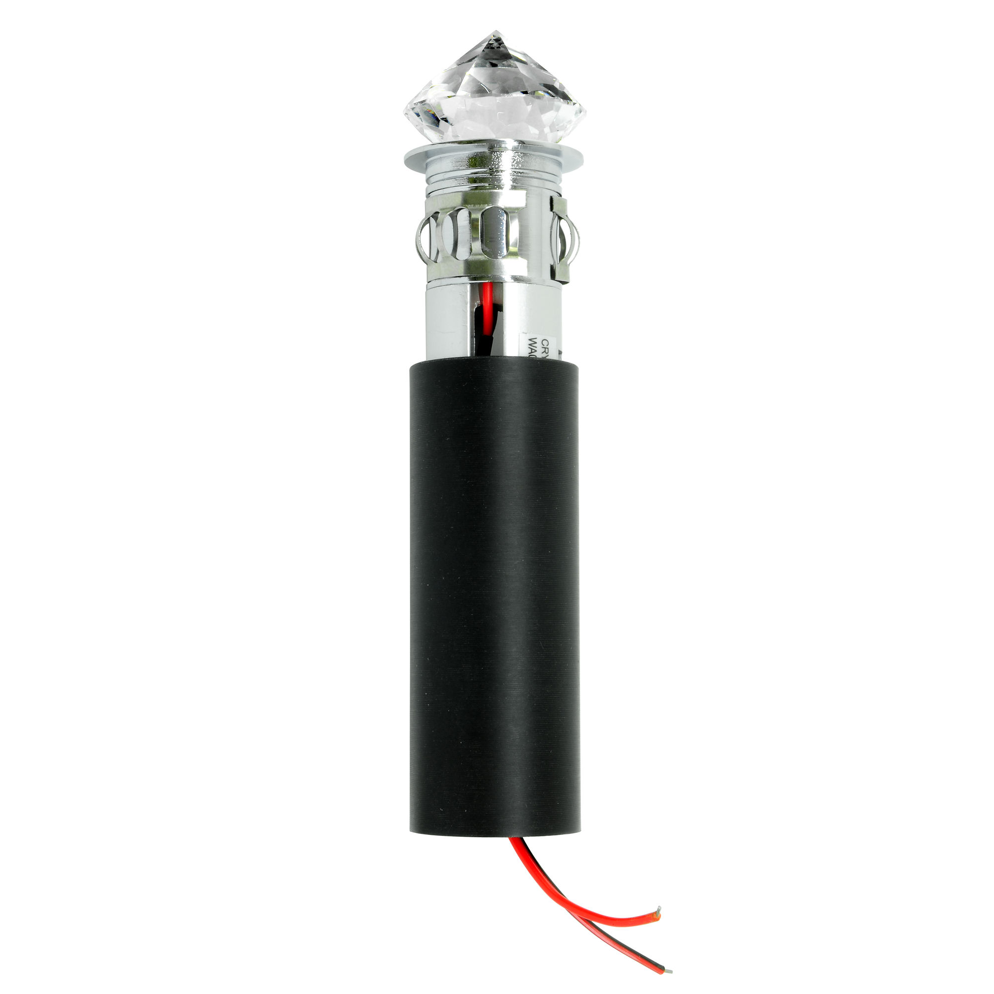 Crystal Ice Button RGB 350mA Master 1 3W Chrome | Mr Resistor Lighting