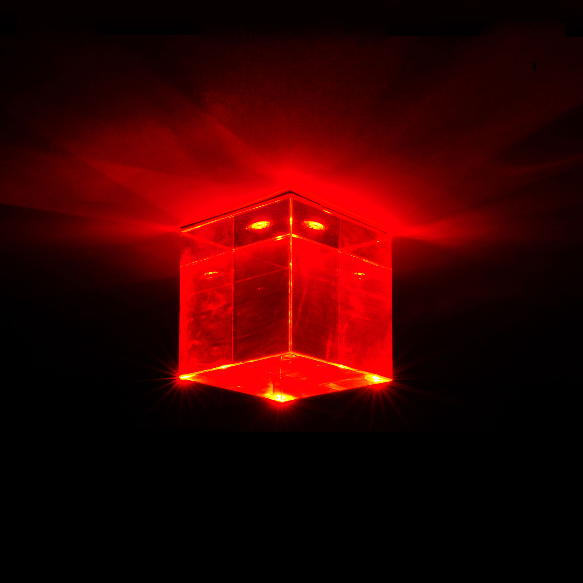 Crystal Ice Cube RGB 350mA Add On 3W Chrome | Mr Resistor Lighting
