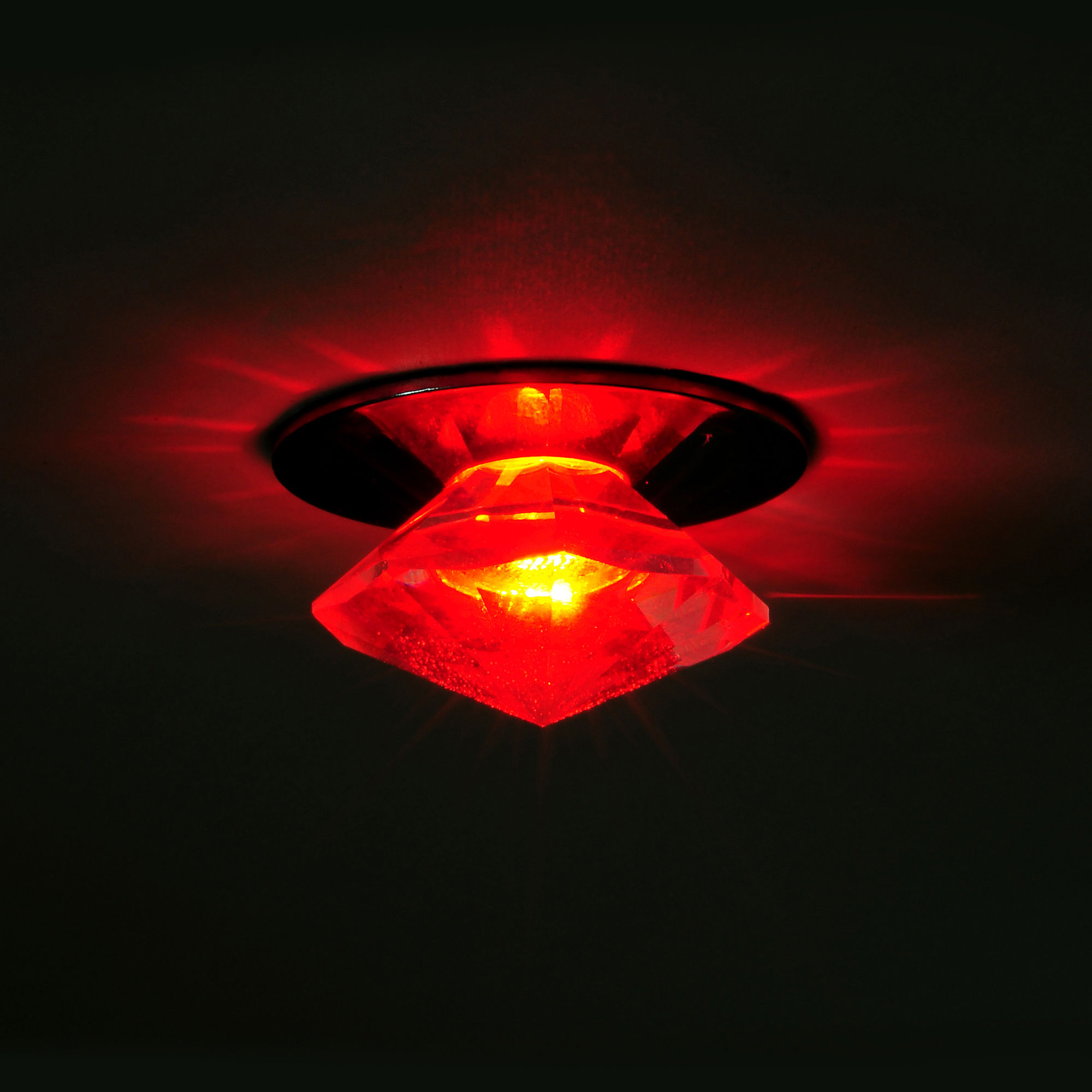 Crystal Icestar Small RGB 350mA Slave 1 3W Chrome | Mr Resistor Lighting