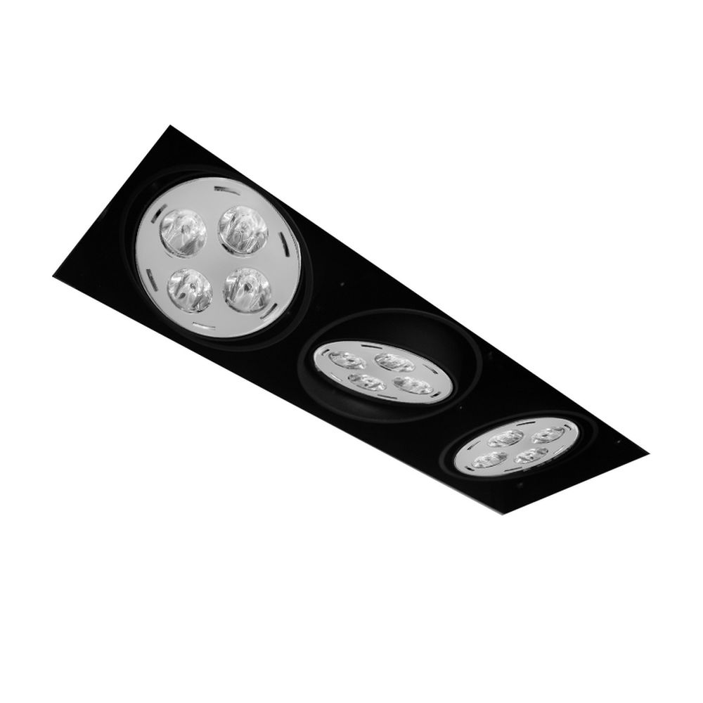 Grid Trimless Triple LED & Driver 3 x 14W Dimmable Warm White (2700K ...