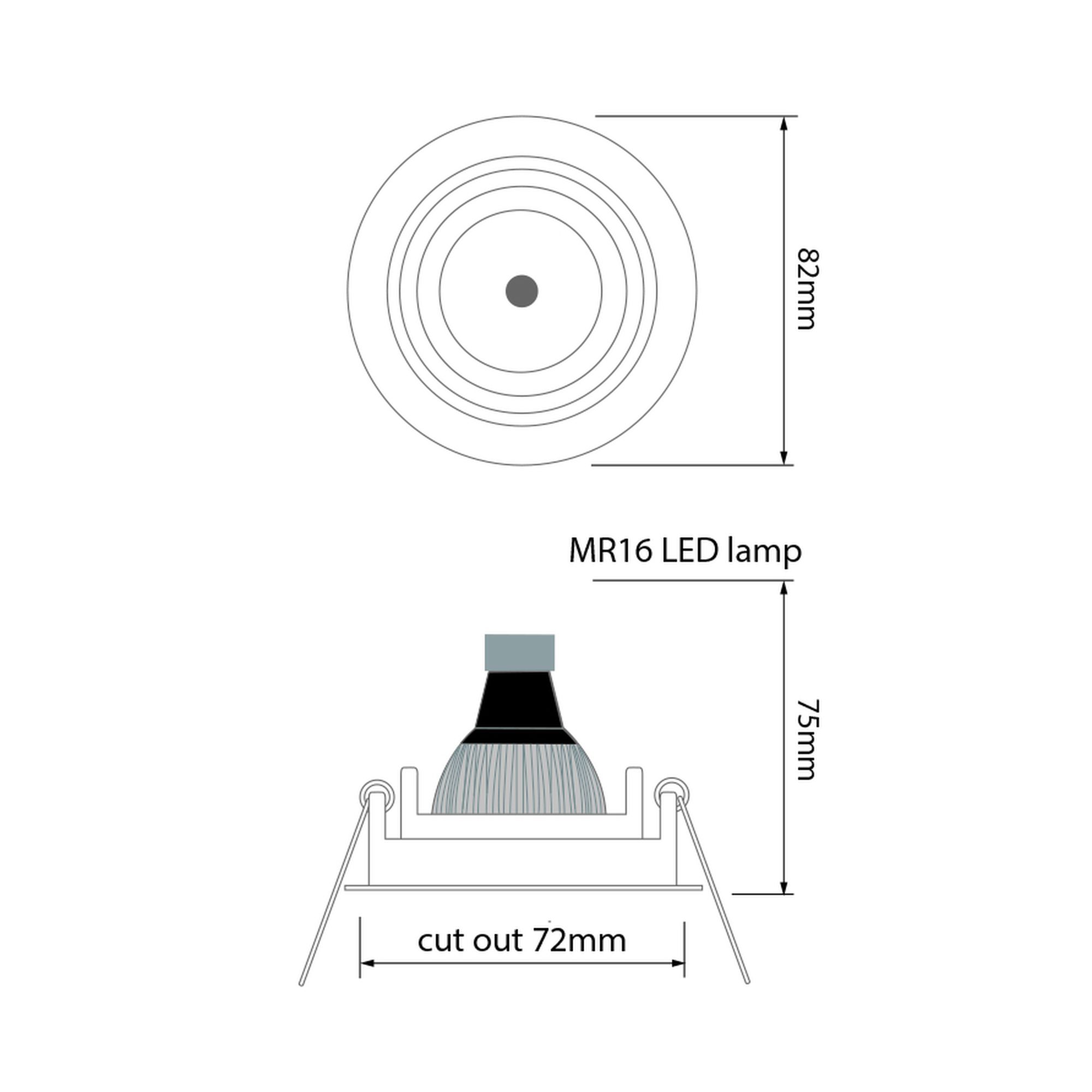 Contract 50 12V 50W Chrome | Mr Resistor Lighting