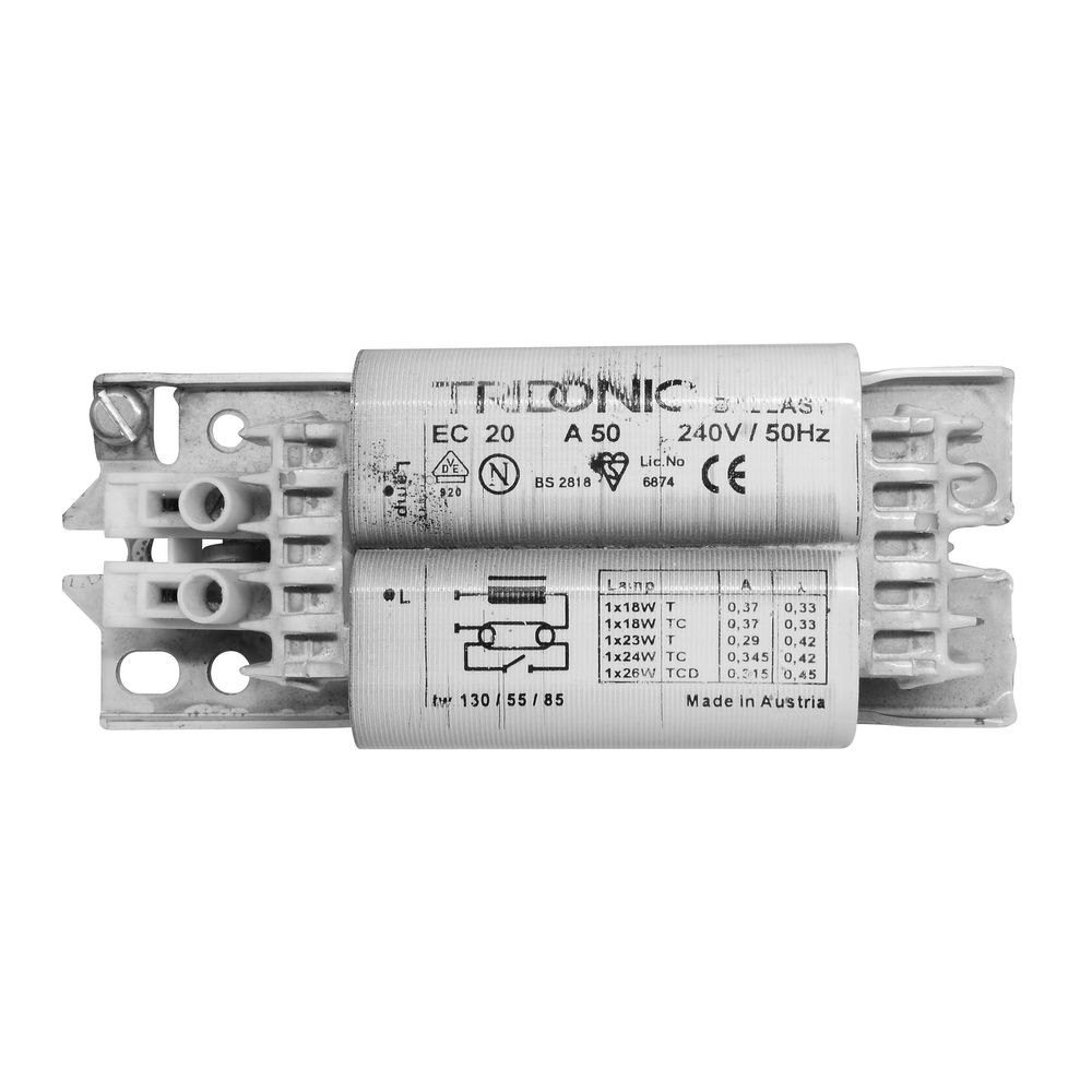 Tridonic Switch Start Choke 26W White | Mr Resistor Lighting