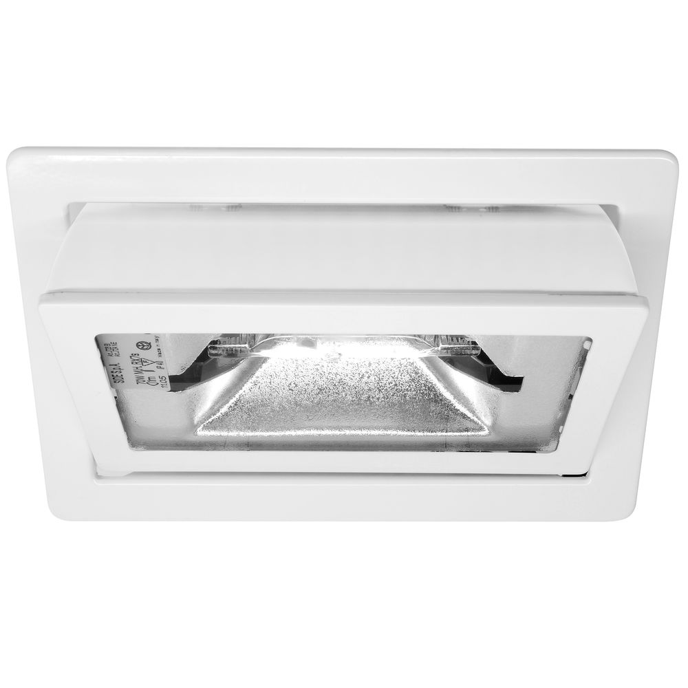 White Son Square 240V 50W/100W White | Mr Resistor Lighting