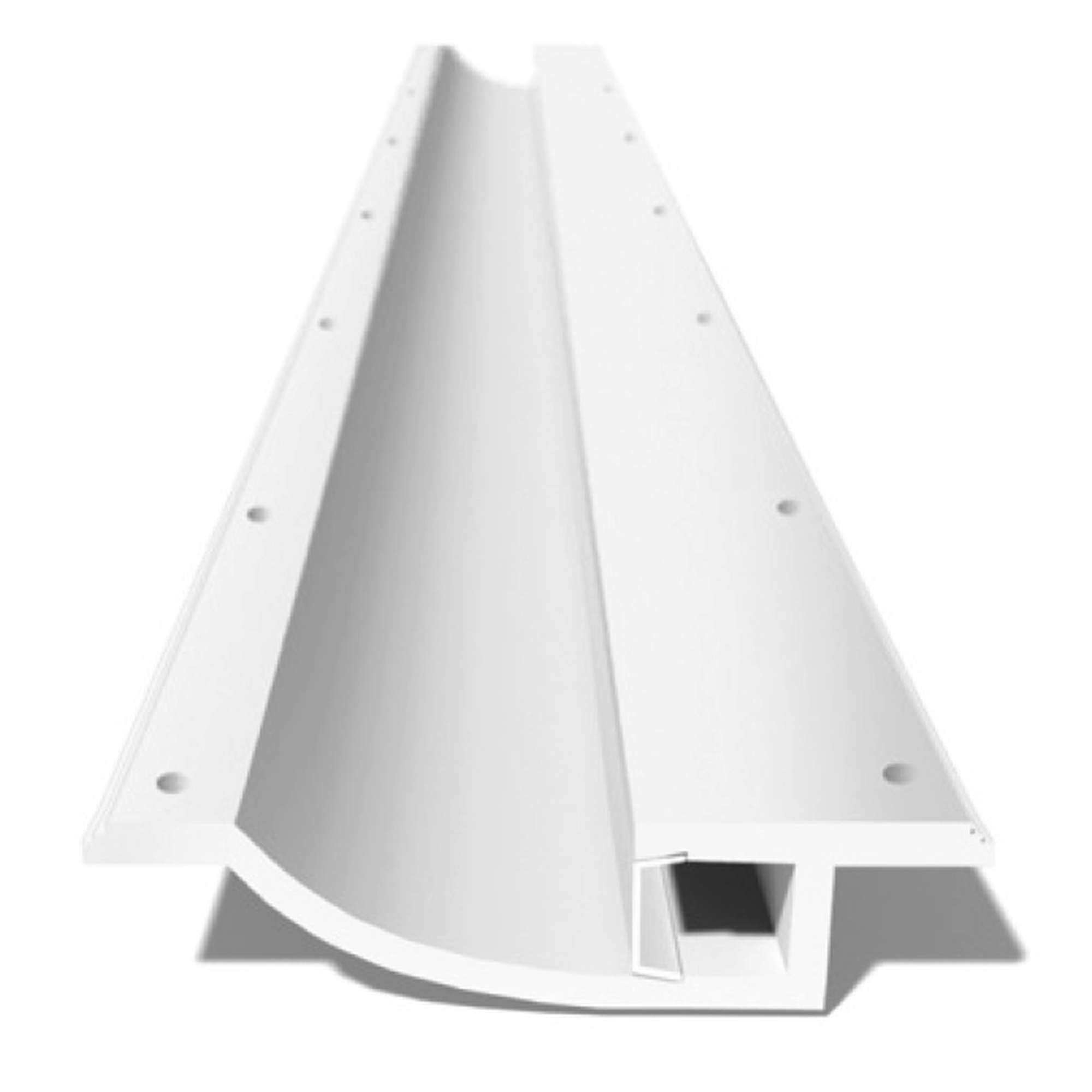 Extrusion Mini Blade 1500mm Plaster | Mr Resistor Lighting