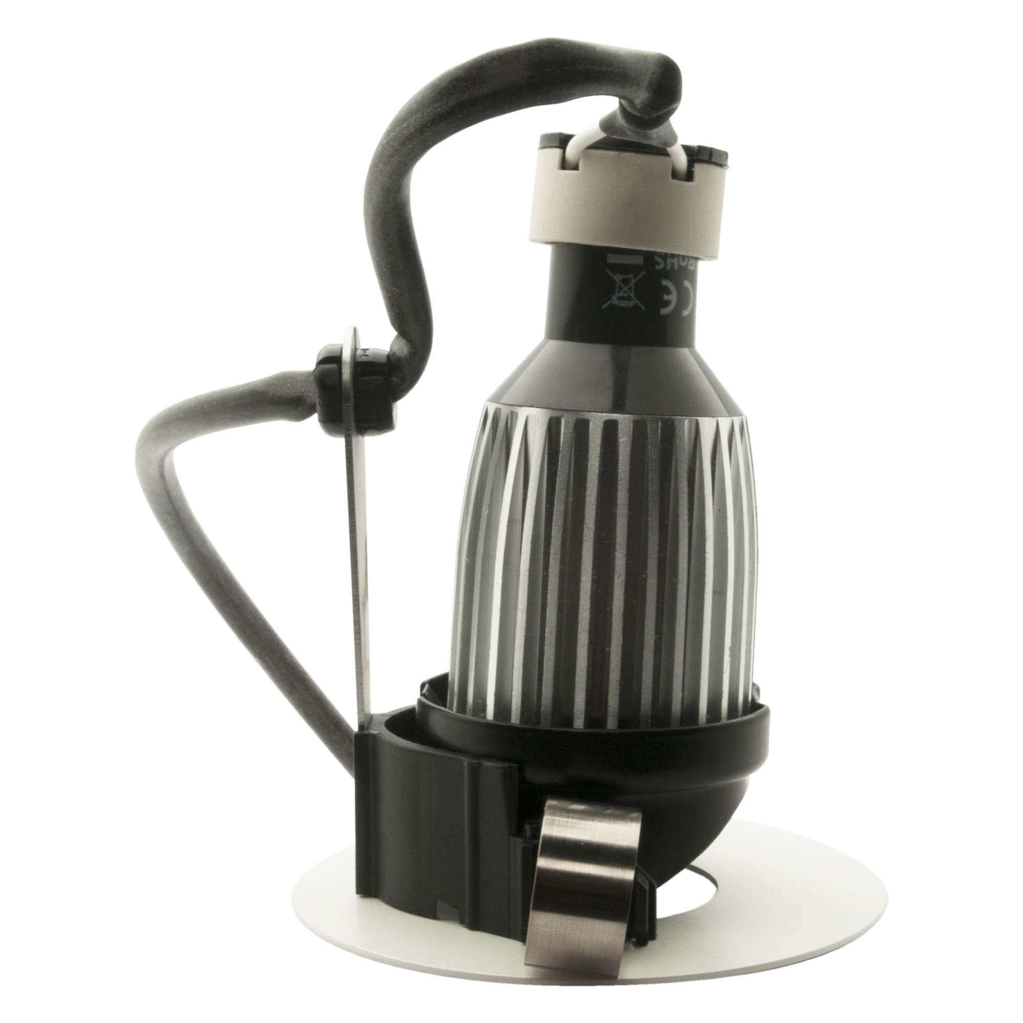 Invisible Round Camera Glass Downlight IP44 Reality LED Kit 7W (=75W ...