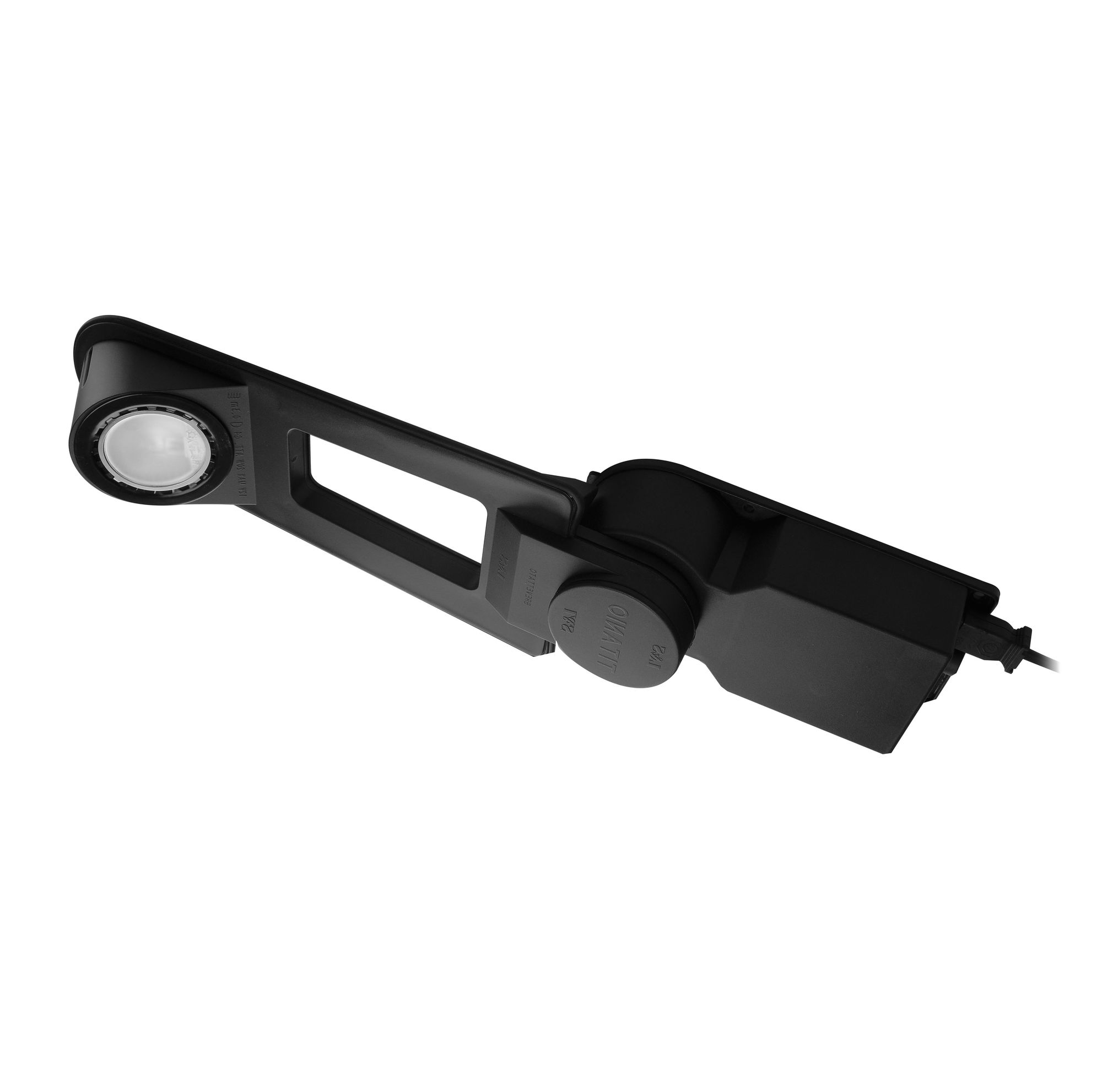 Titanio Pop Out Wardrobe Light 20W Black | Mr Resistor Lighting