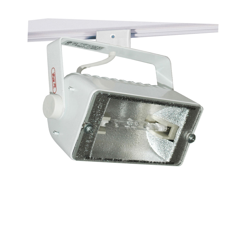 Flood 150 Single Circuit Track Light 240V 150W White | Mr Resistor Lighting