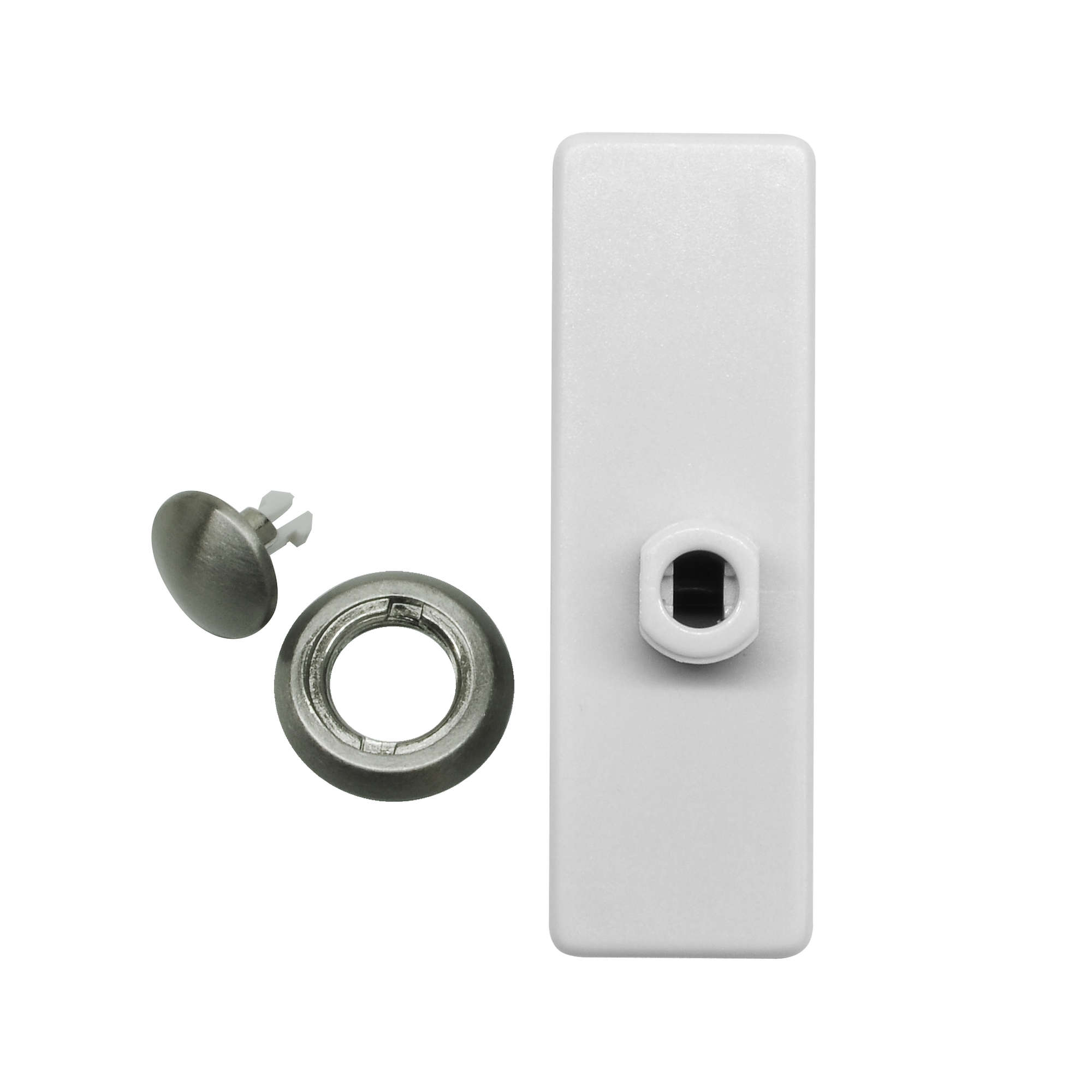 Push To Break Switch Module Satin Stainless 5A | Mr Resistor Lighting