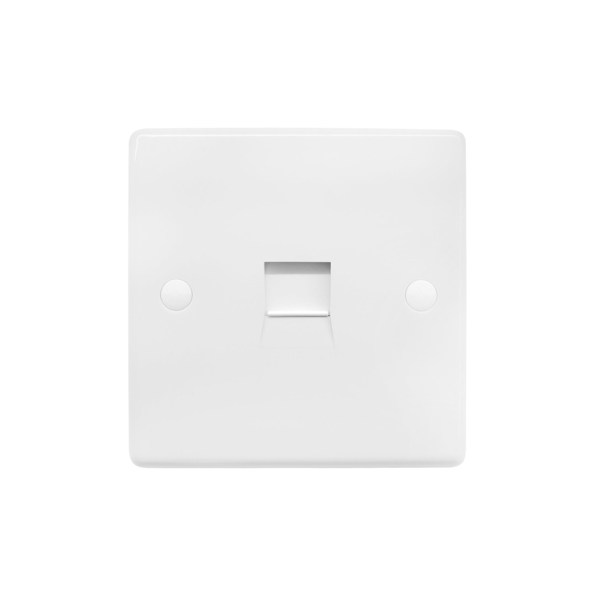 Communication Socket 1 Gang Telephone Master | Mr Resistor Lighting