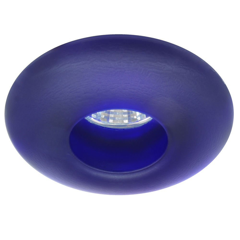 Donut Glass Blue 12V 50W Cobalt Blue | Mr Resistor Lighting