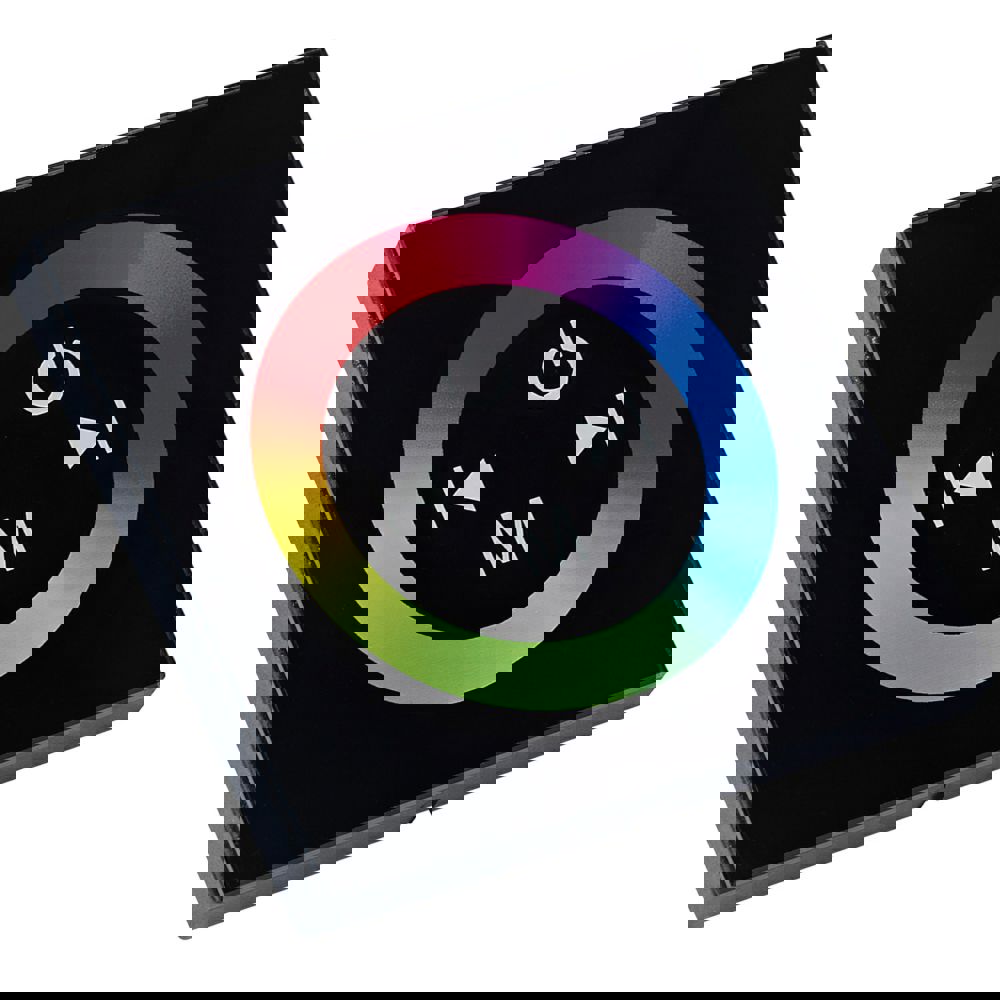 RGB LED Touch Panel Remote Controller Switch 24V RGB 3 x 96W | Mr ...