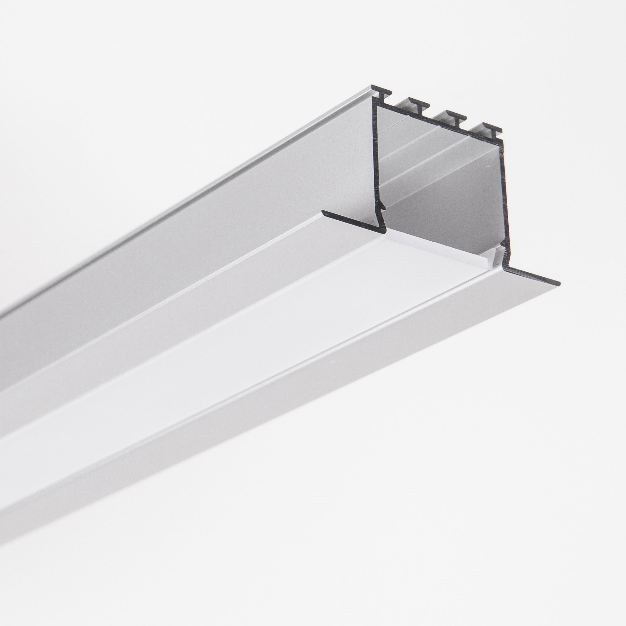 Larko Recessed Extrusion Profile Aluminium 1000mm | Mr Resistor Lighting