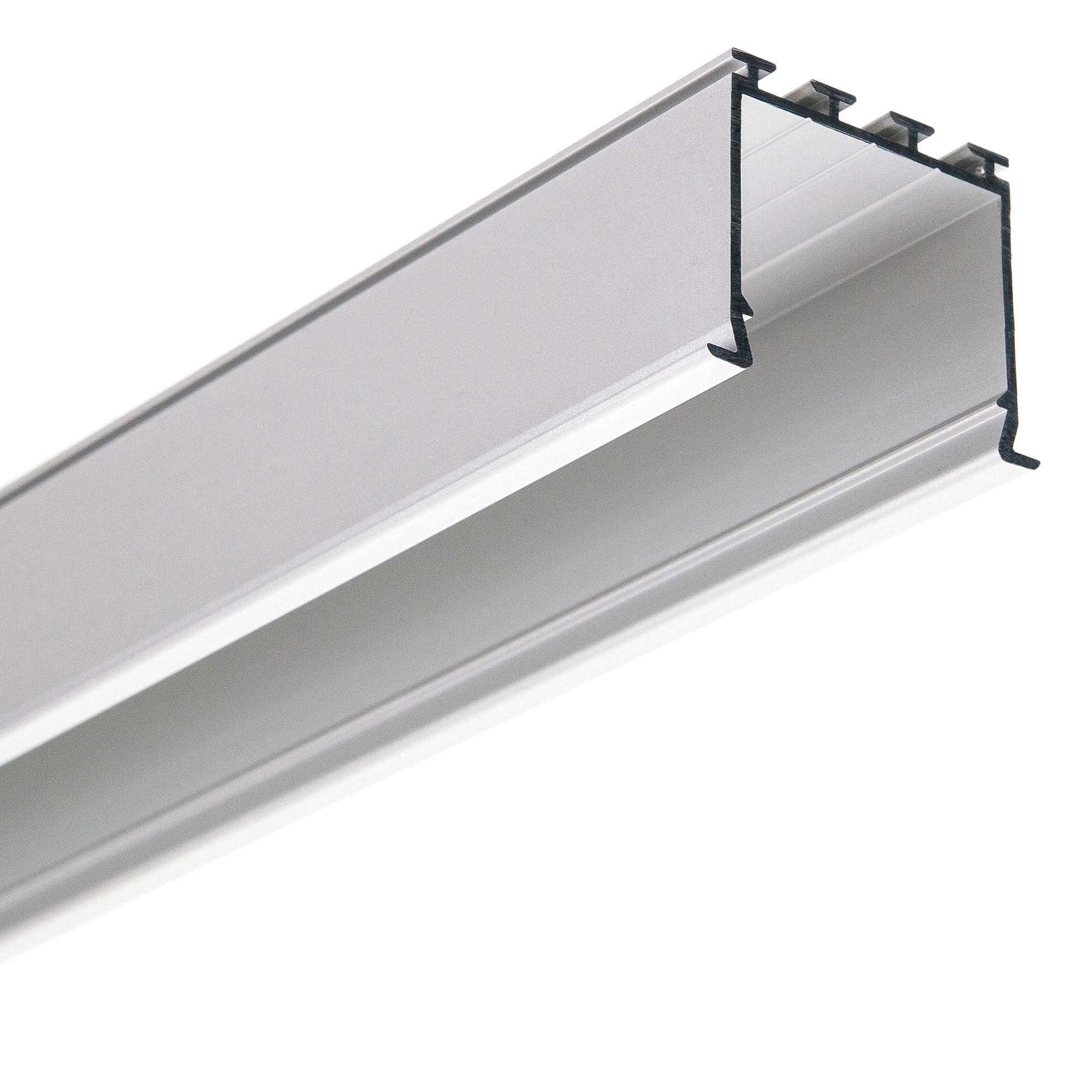 Lokom Recessed Extrusion Profile Aluminium 2000mm | Mr Resistor Lighting