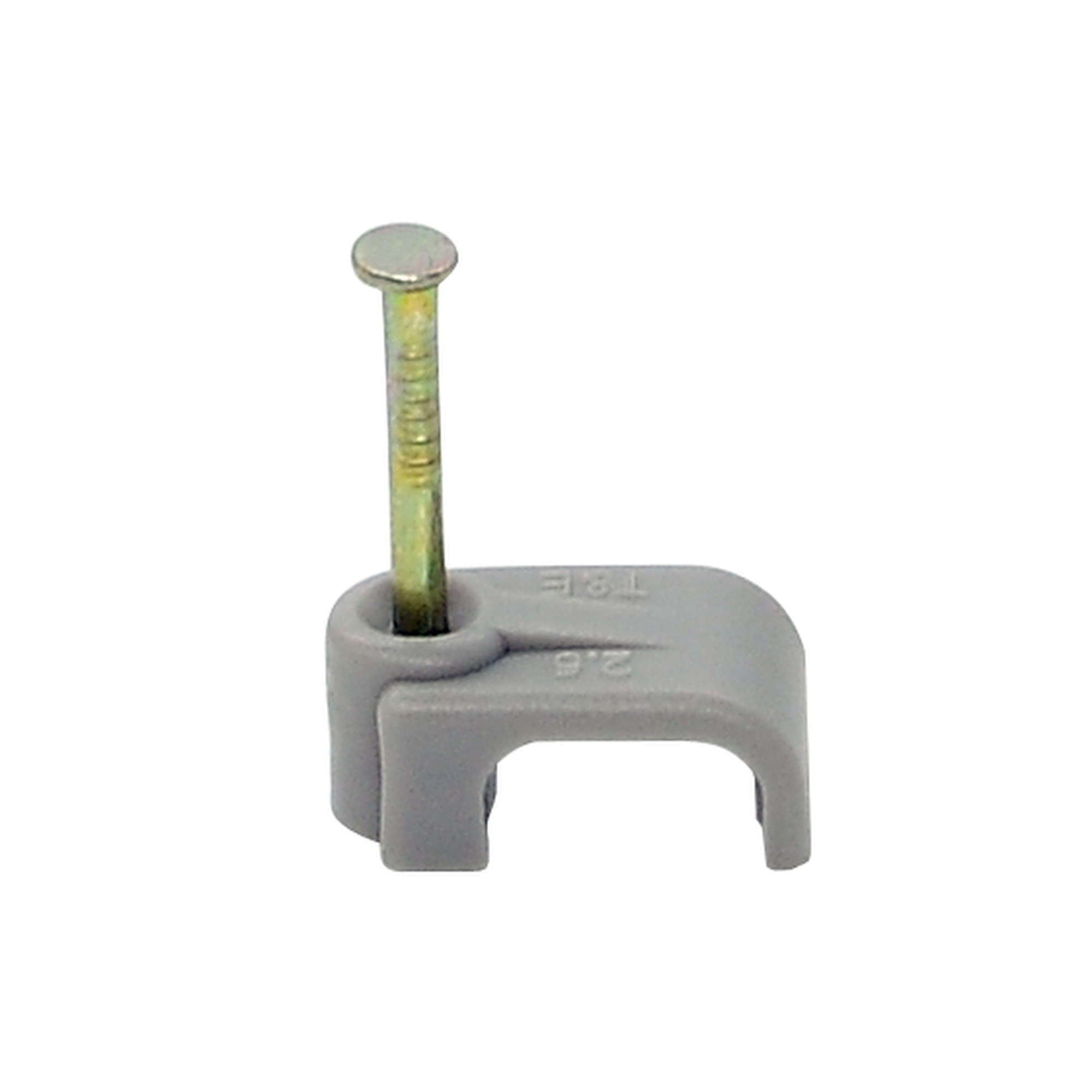 Cable Clip Flat Grey 1.5mm² | Mr Resistor Lighting