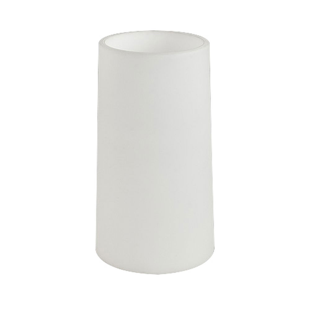 Cone 195 Glass Shade White 195x113mm | Mr Resistor Lighting