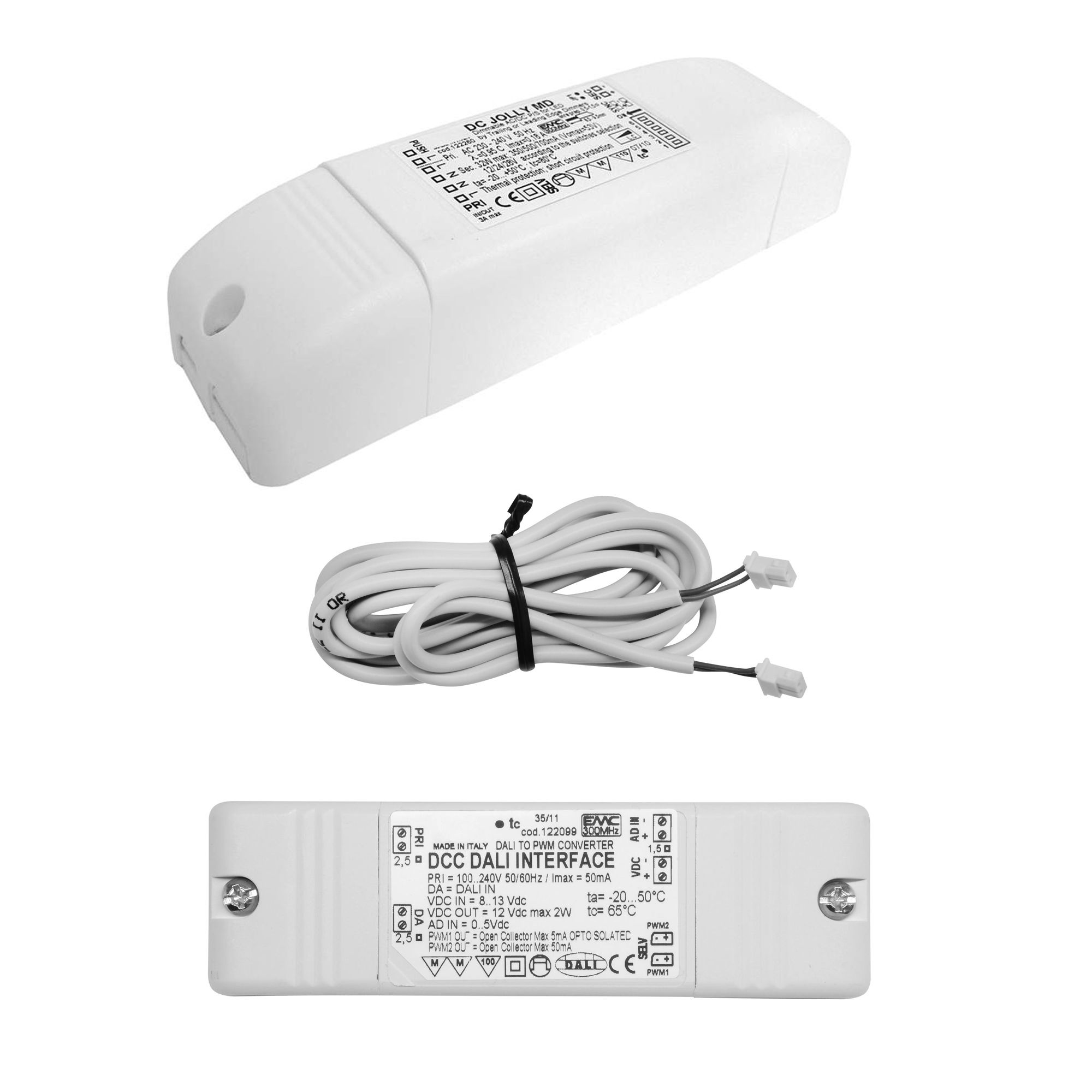 Dimmable LED Driver - DCC Dali Interface 12V 12V | Mr Resistor Lighting