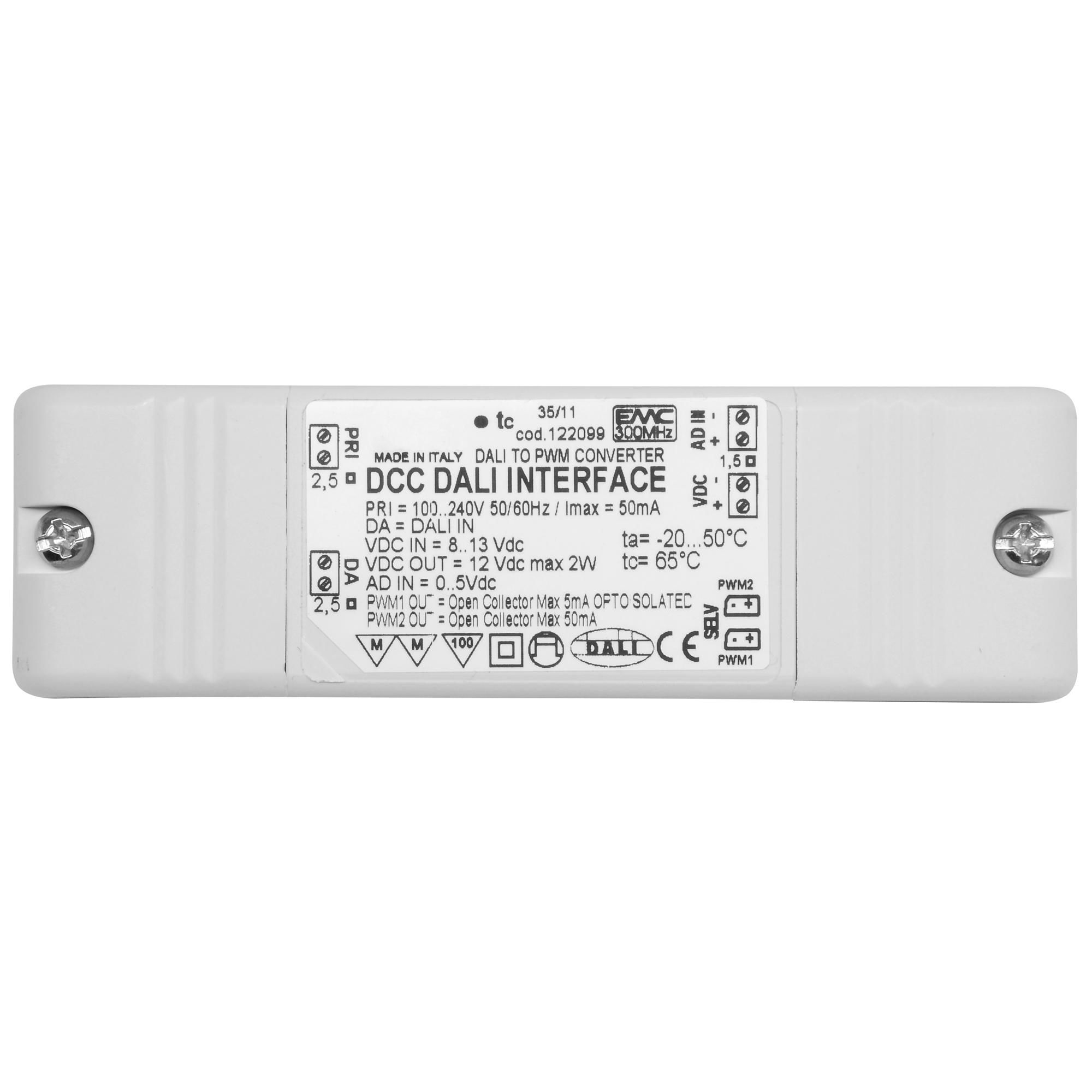 Dimmable LED Driver - DCC Dali Interface 12V 12V | Mr Resistor Lighting