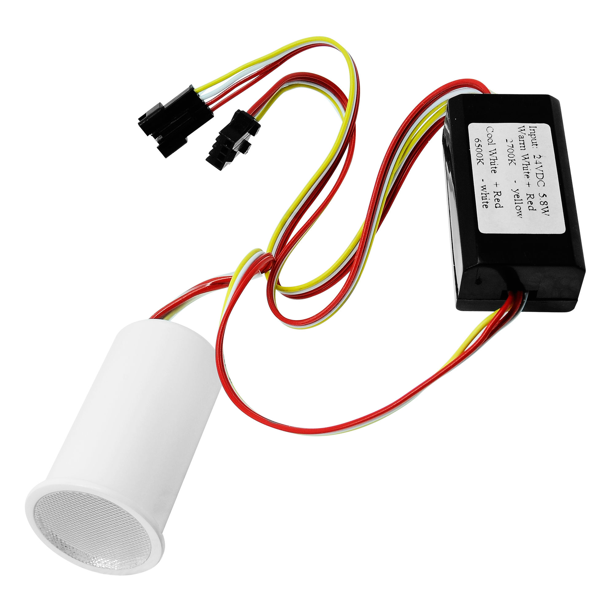 LED Dynamic White Light Engine 6W 462lm Dimmable 24V 45° 2700K - 6500K ...