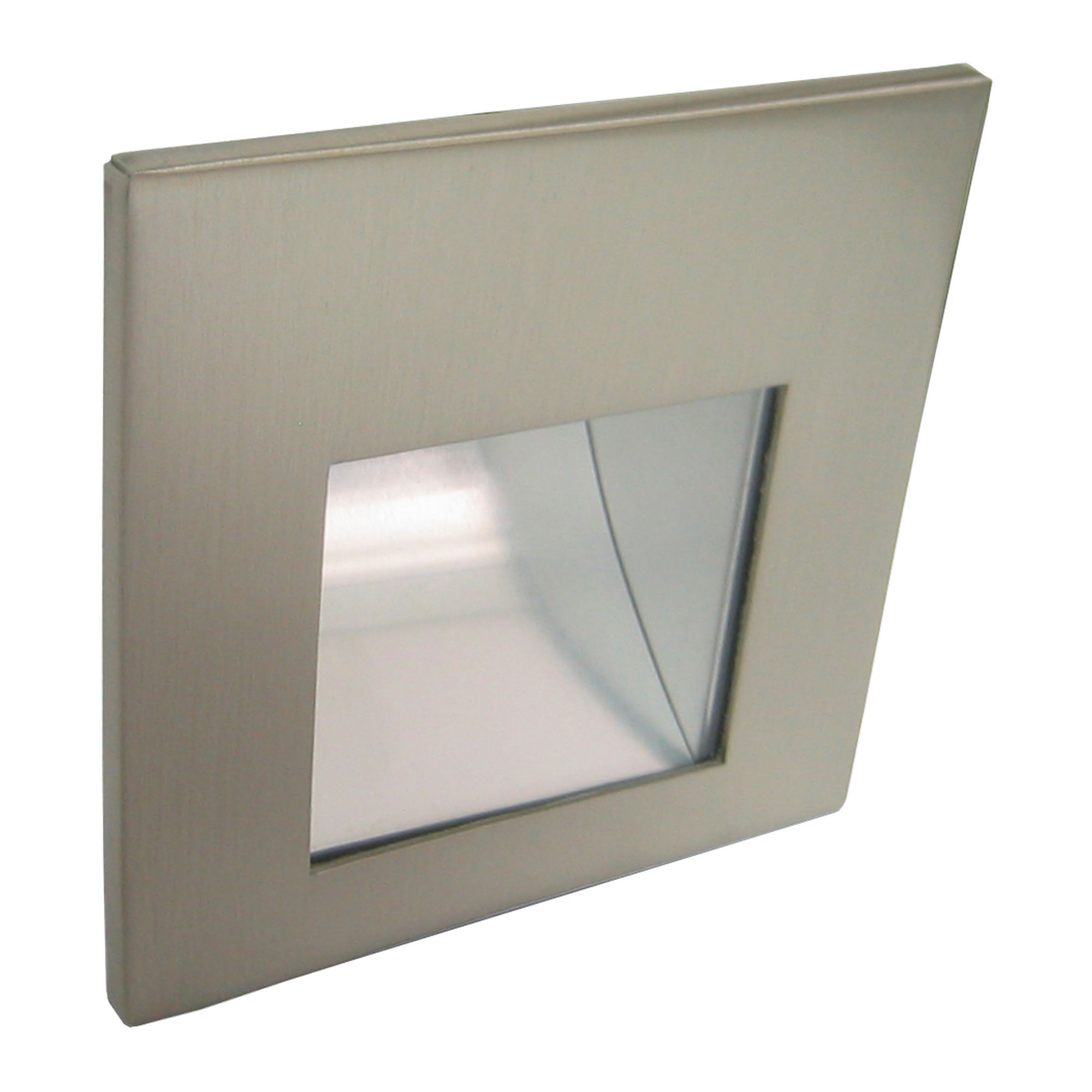 LED Aqua Internal Low Level Wall Light 700mA Satin Nickel 3000K Warm ...
