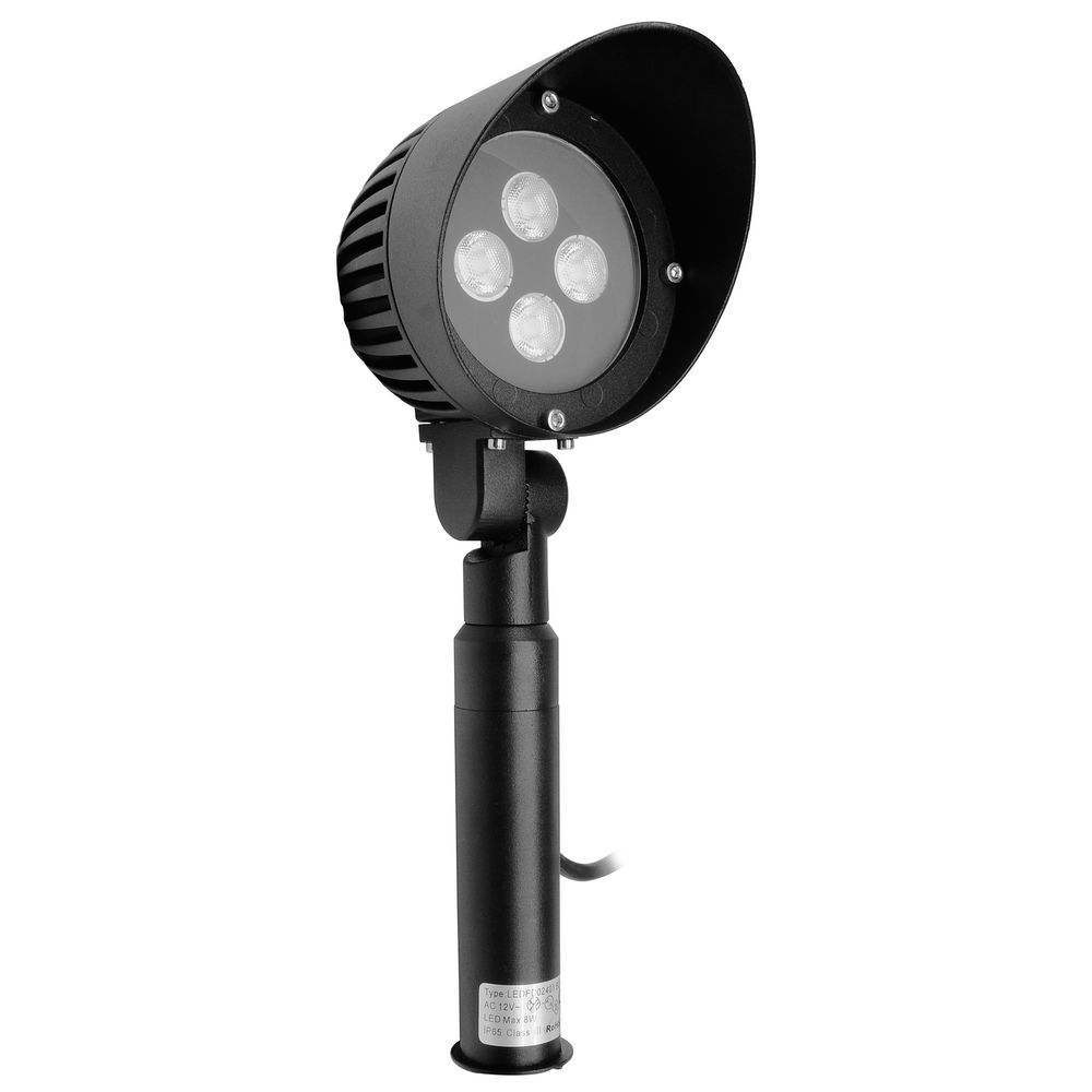 LED Hood Large Outdoor Garden Spike 12V 8W 3000K Warm White | Mr ...
