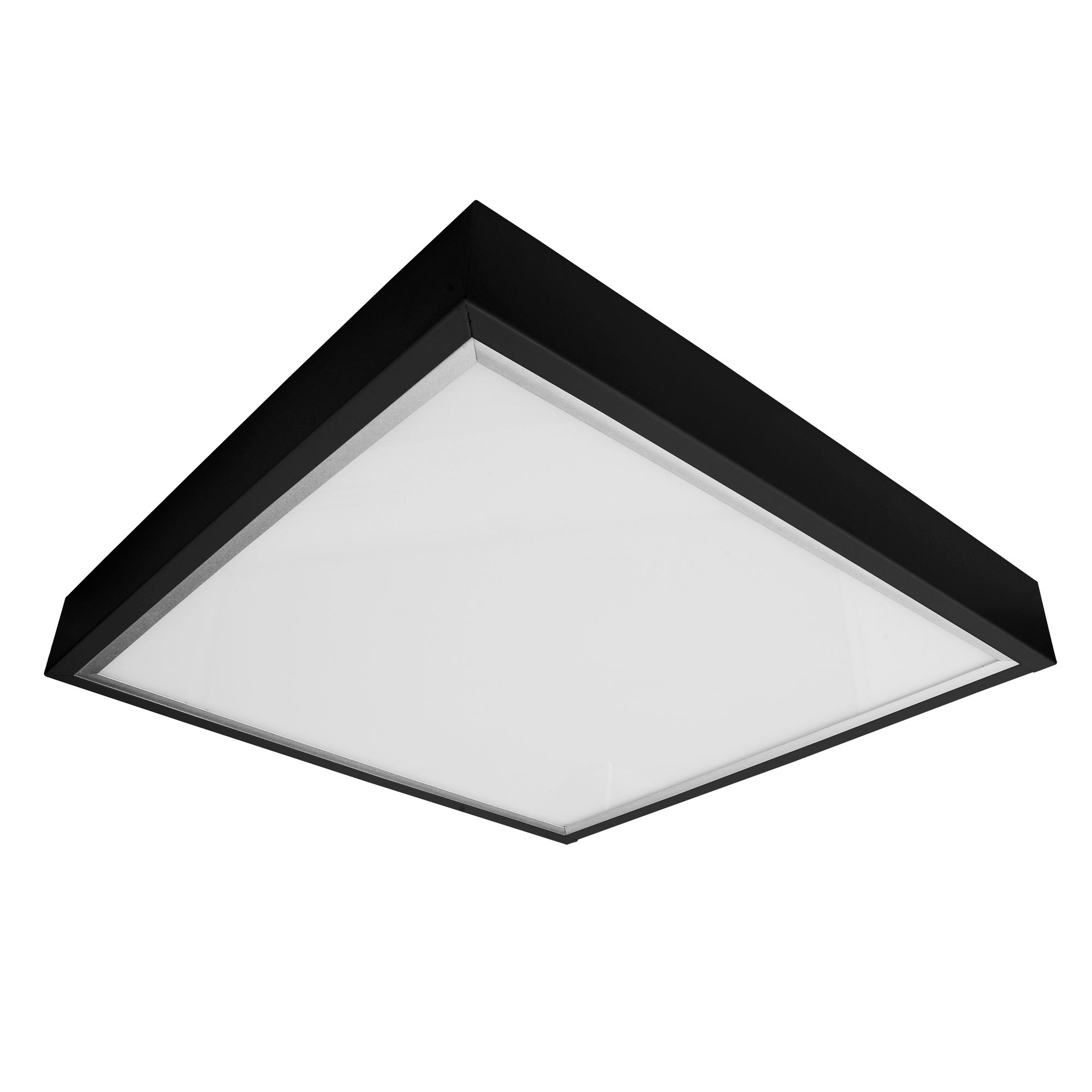 Black LED Panel Surfaced Mounting Box 600mm 600mm | Mr Resistor Lighting