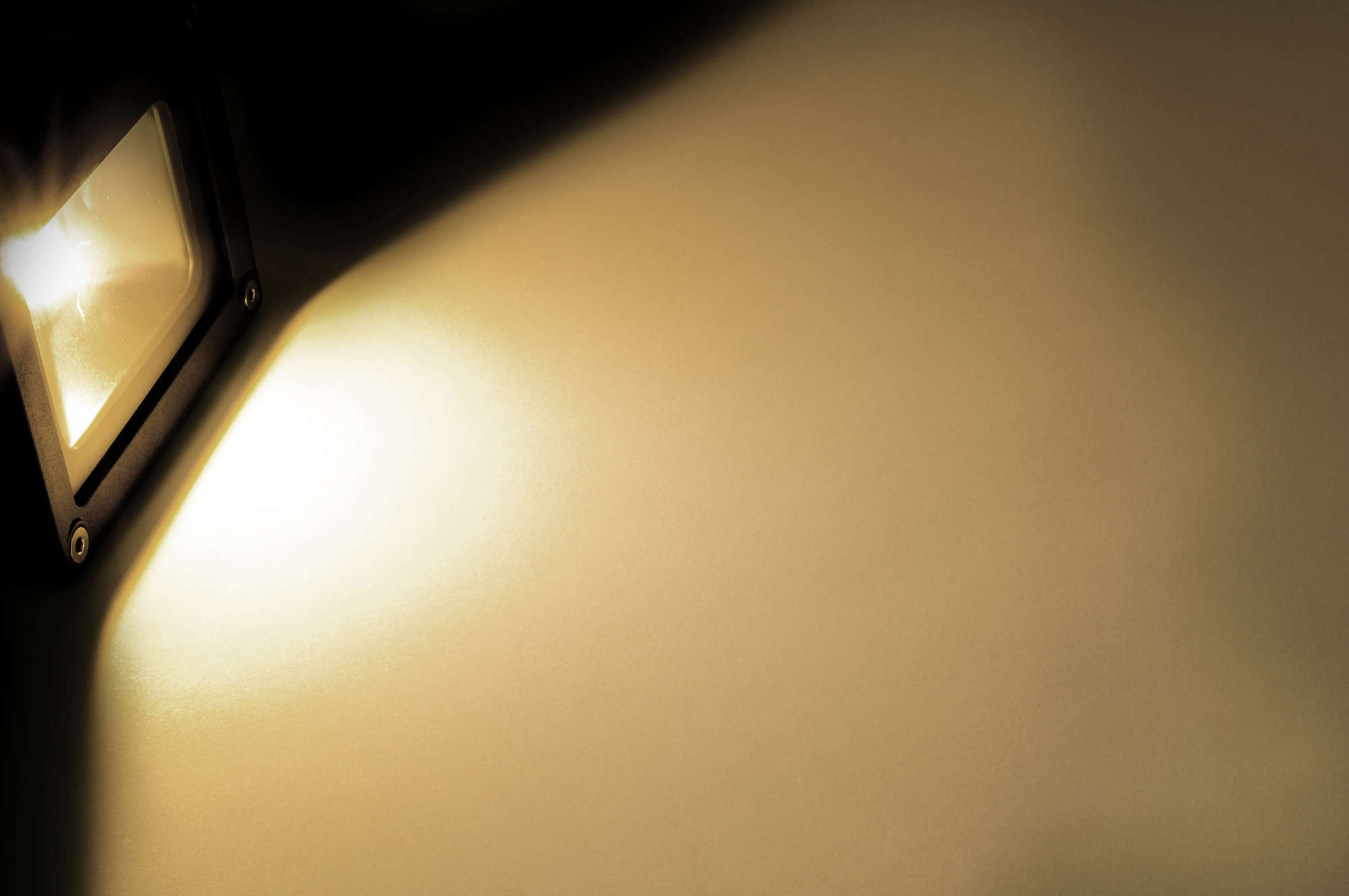 LED Black Large Floodlight Arm Black 500mm | Mr Resistor Lighting