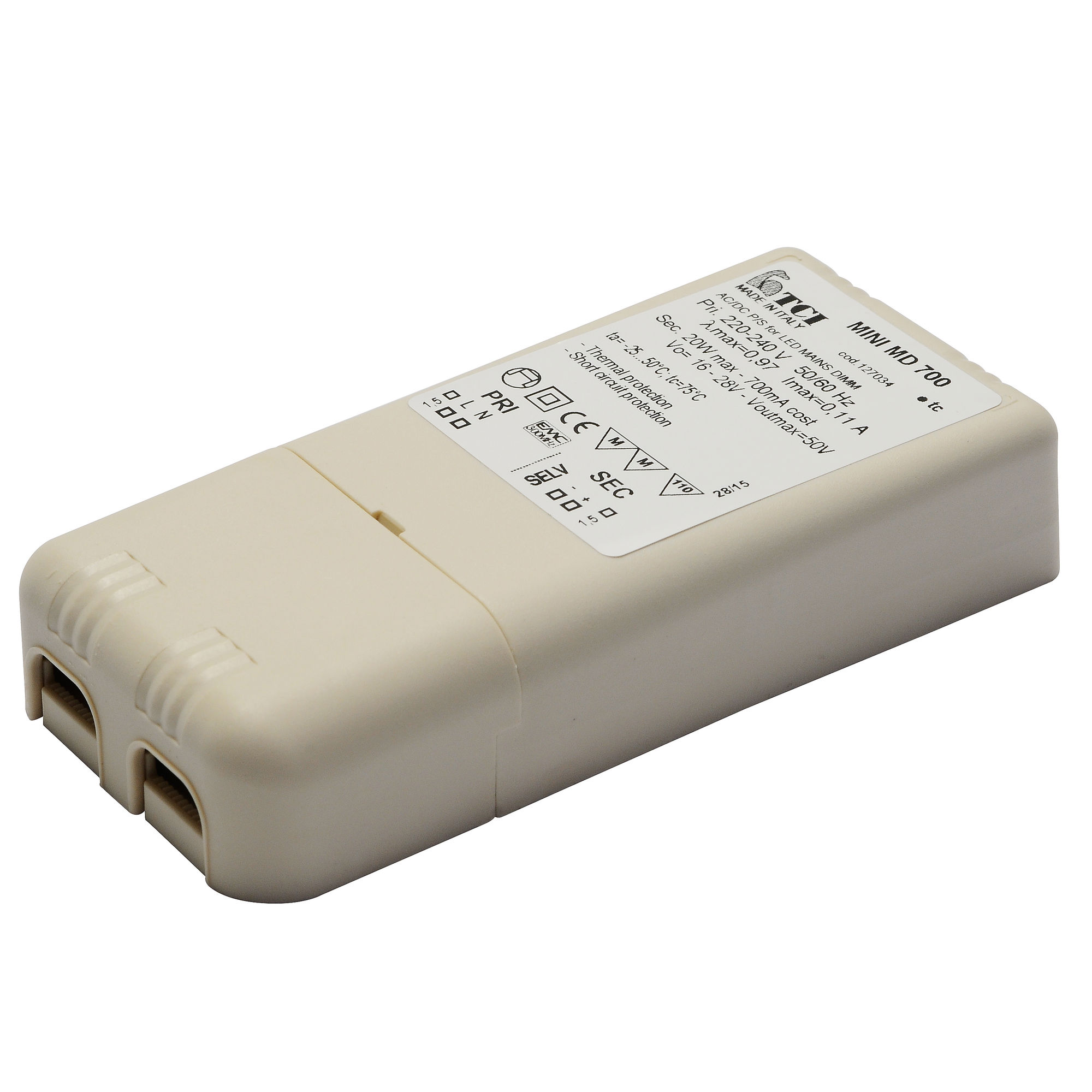 Dimming LED Driver 11W-20W 700mA (Constant Current) | Mr Resistor Lighting