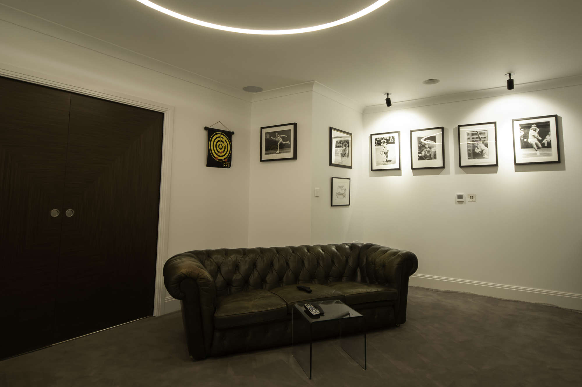 Black Mini Double Tube Spotlight 70W Black | Mr Resistor Lighting