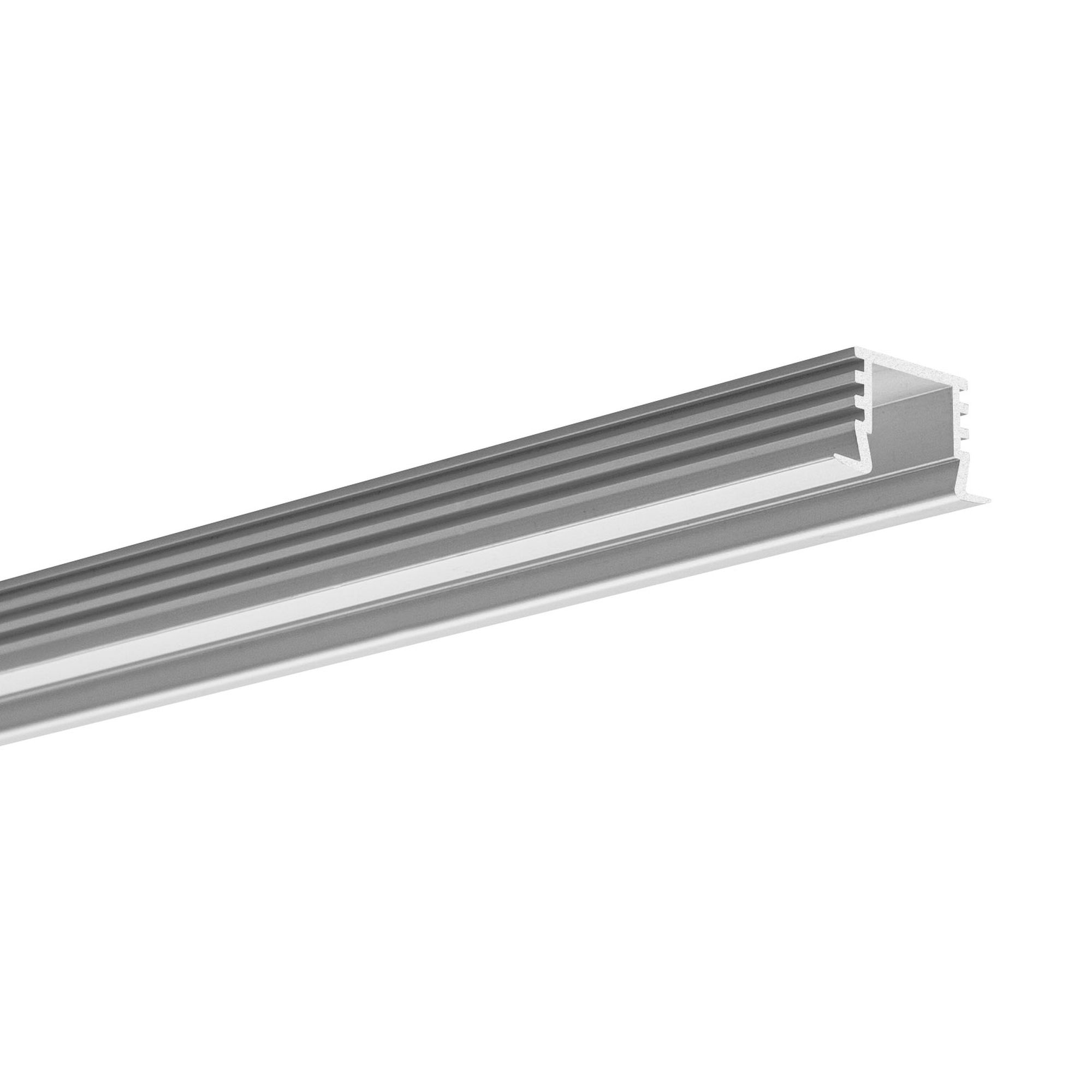 Maxi Recessed Extrusion Profile Anodised Aluminium 1000mm | Mr Resistor ...