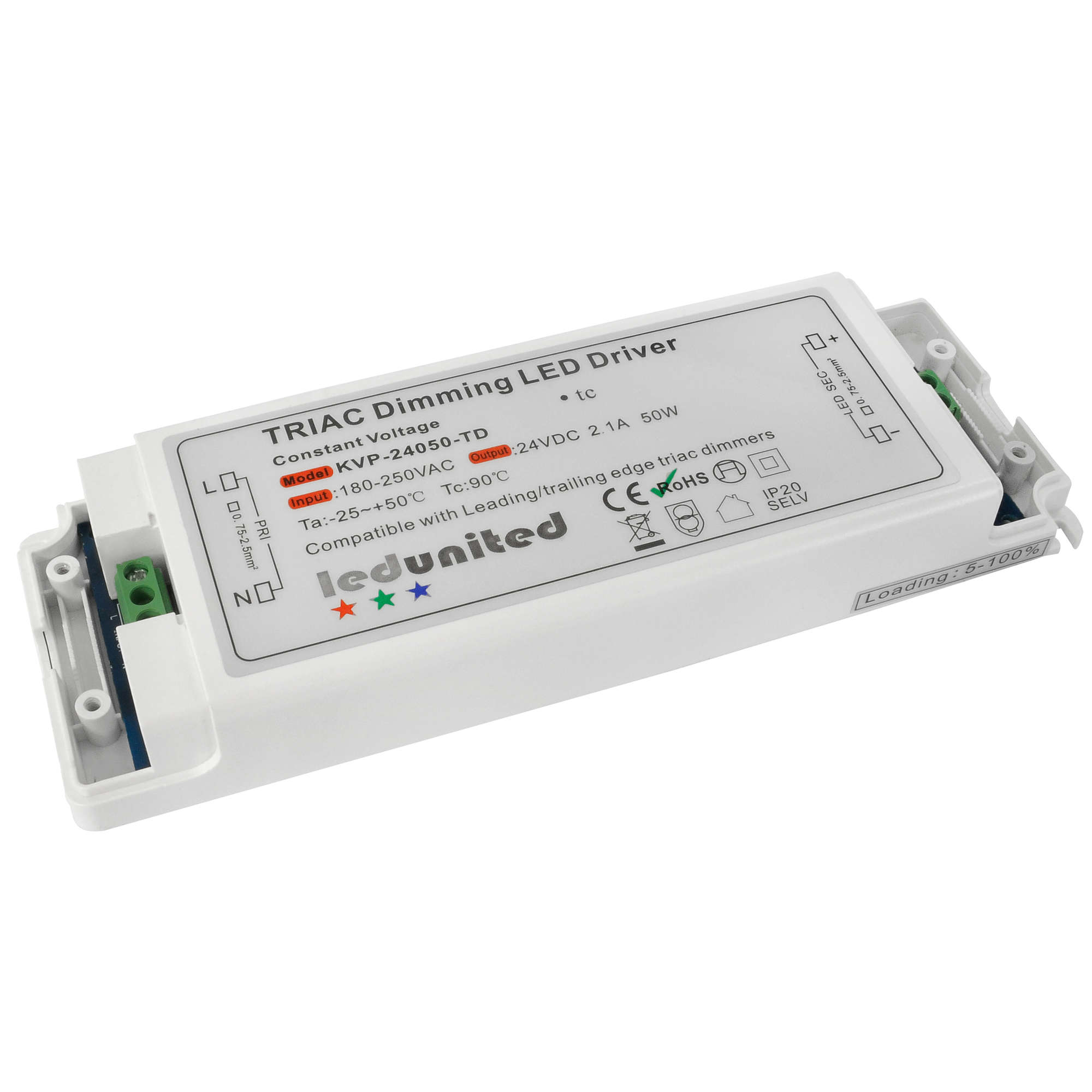 Triac LED Dimming Driver 50W 24V (Constant Voltage) | Mr Resistor Lighting