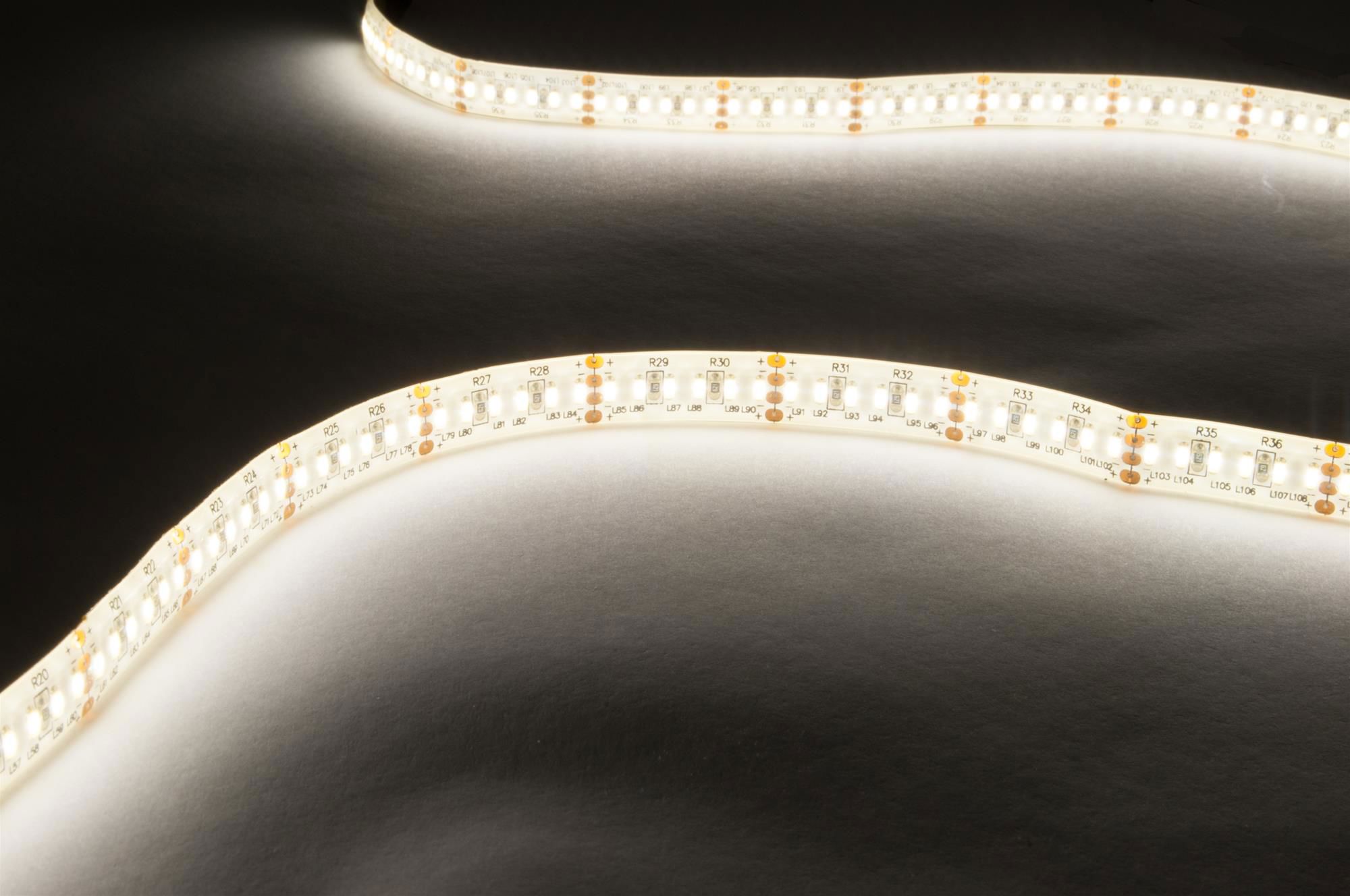 LED Tape Ultra Seamless 5m (240xSMD 3014 LEDs/m) 24V 30W (1m=6W) 3000K ...