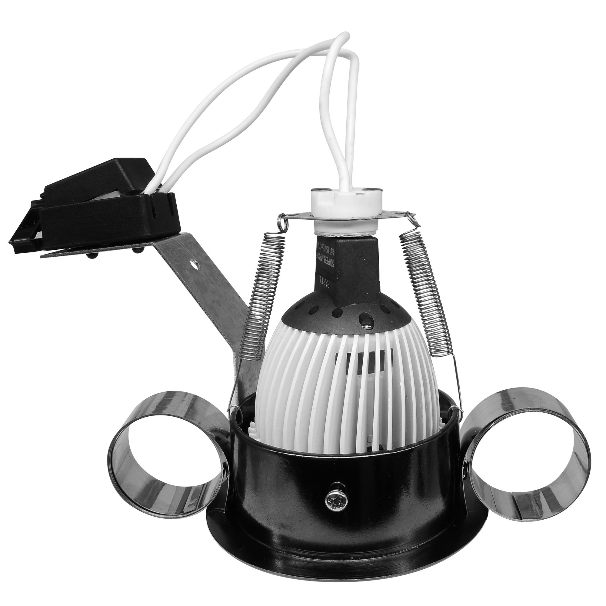 Fixed Downlight 50 IP54 Frosted 12V 50W Polished Chrome | Mr Resistor ...