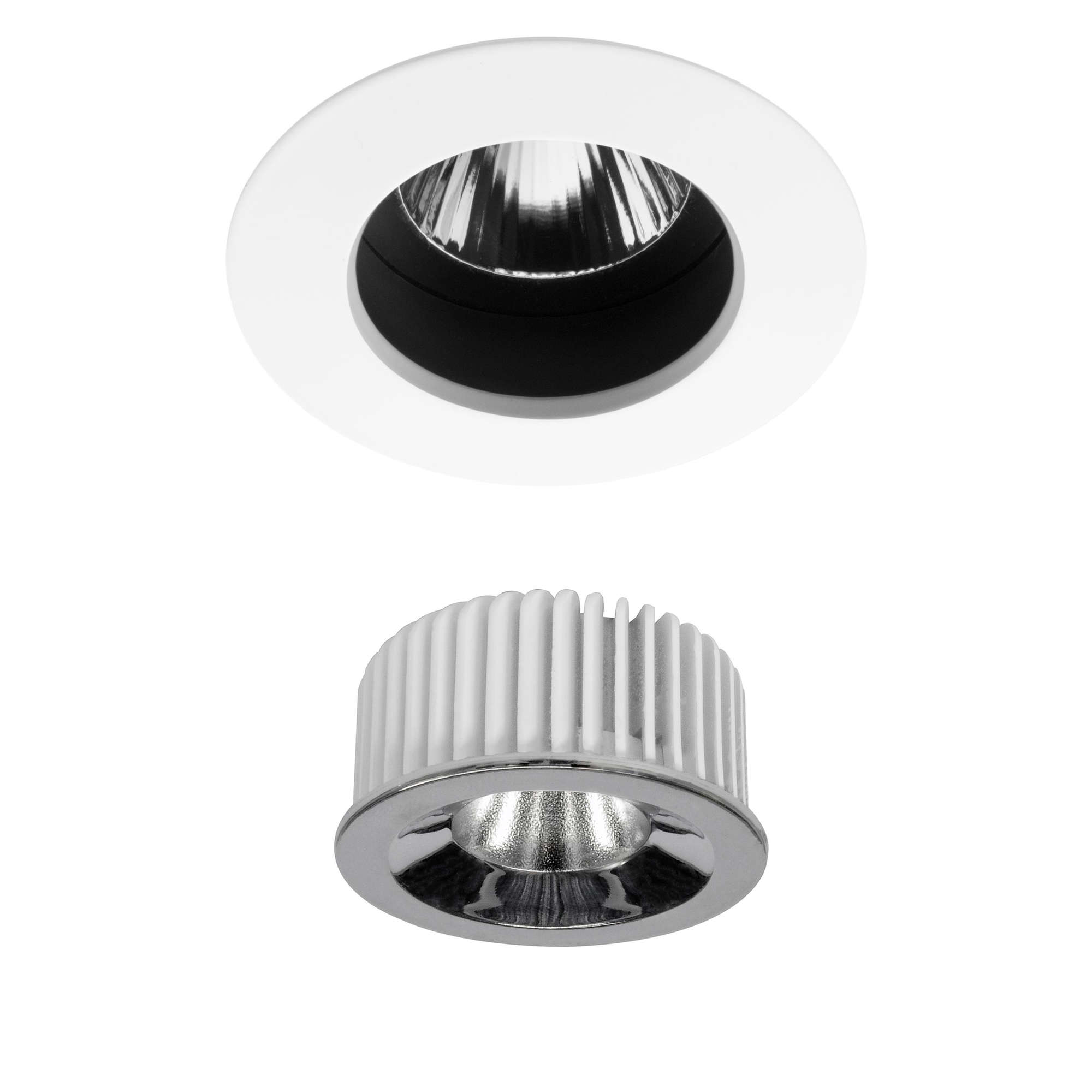 Elegant Fixed Downlight Reality LED Short Module 25 Warm White (3000K ...