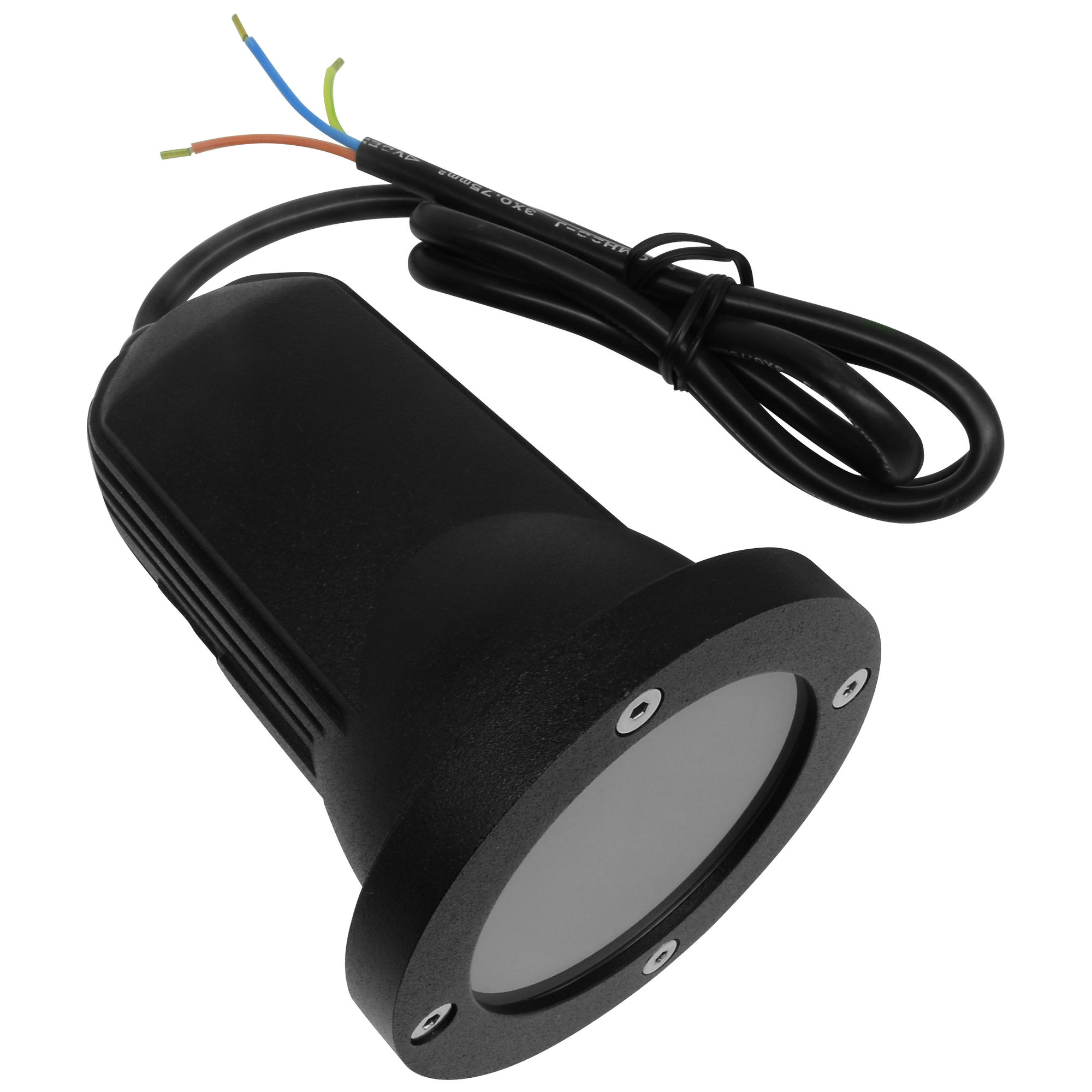 Porthole GU10 Uplighter Low level Light 240V Black 50W | Mr Resistor ...