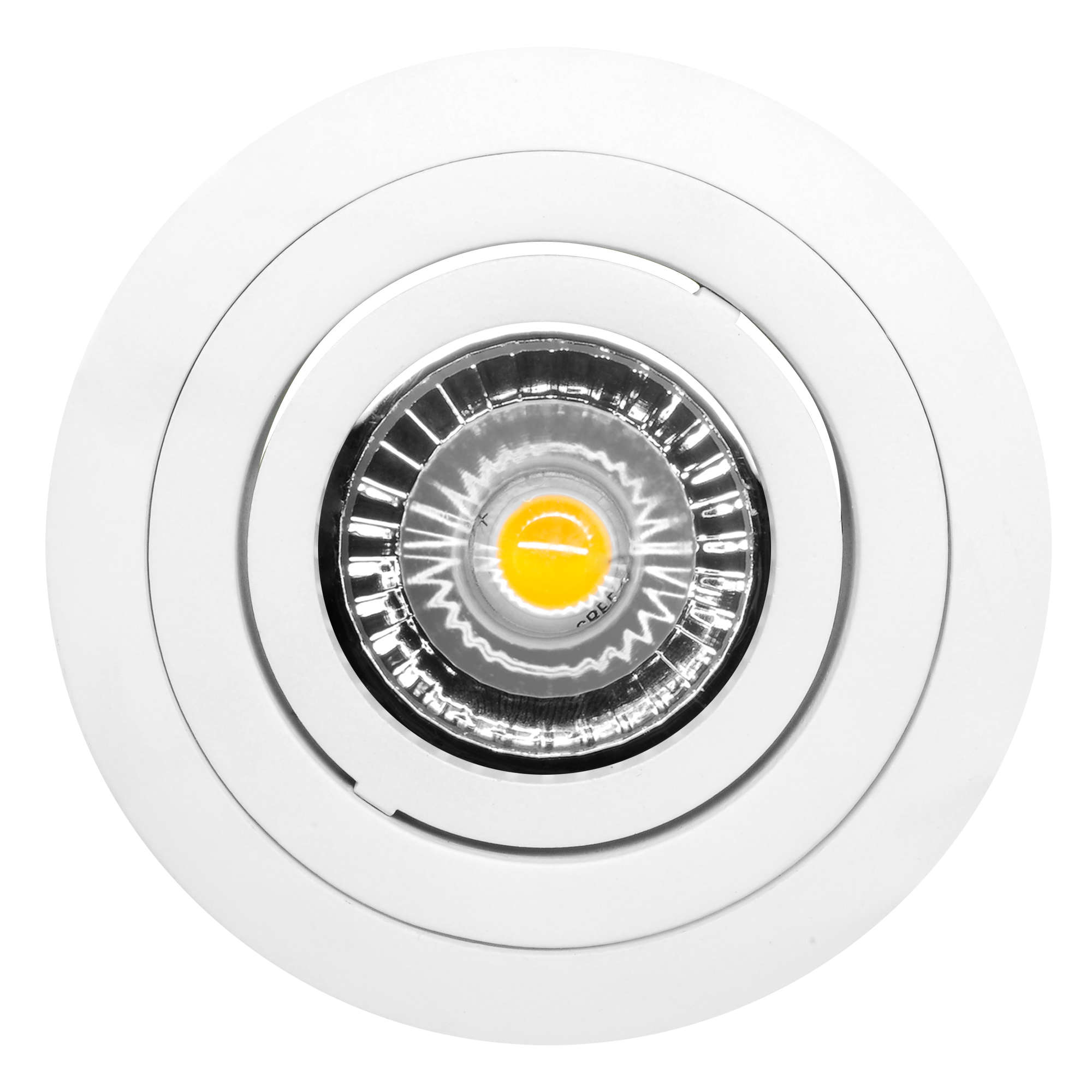 Rock 'n' Roll 50 Black Baffle, LED Reality GU10 Warm White (3000K) 7W ...