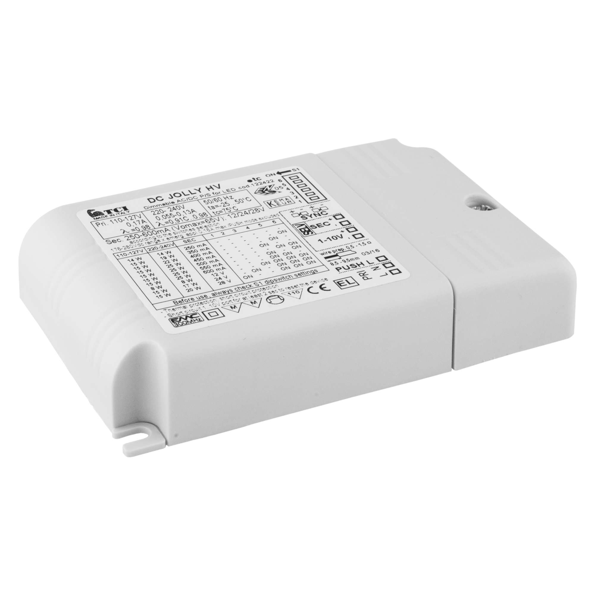 1-10V Dimmable LED Driver (Constant Current & Constant Voltage) White ...