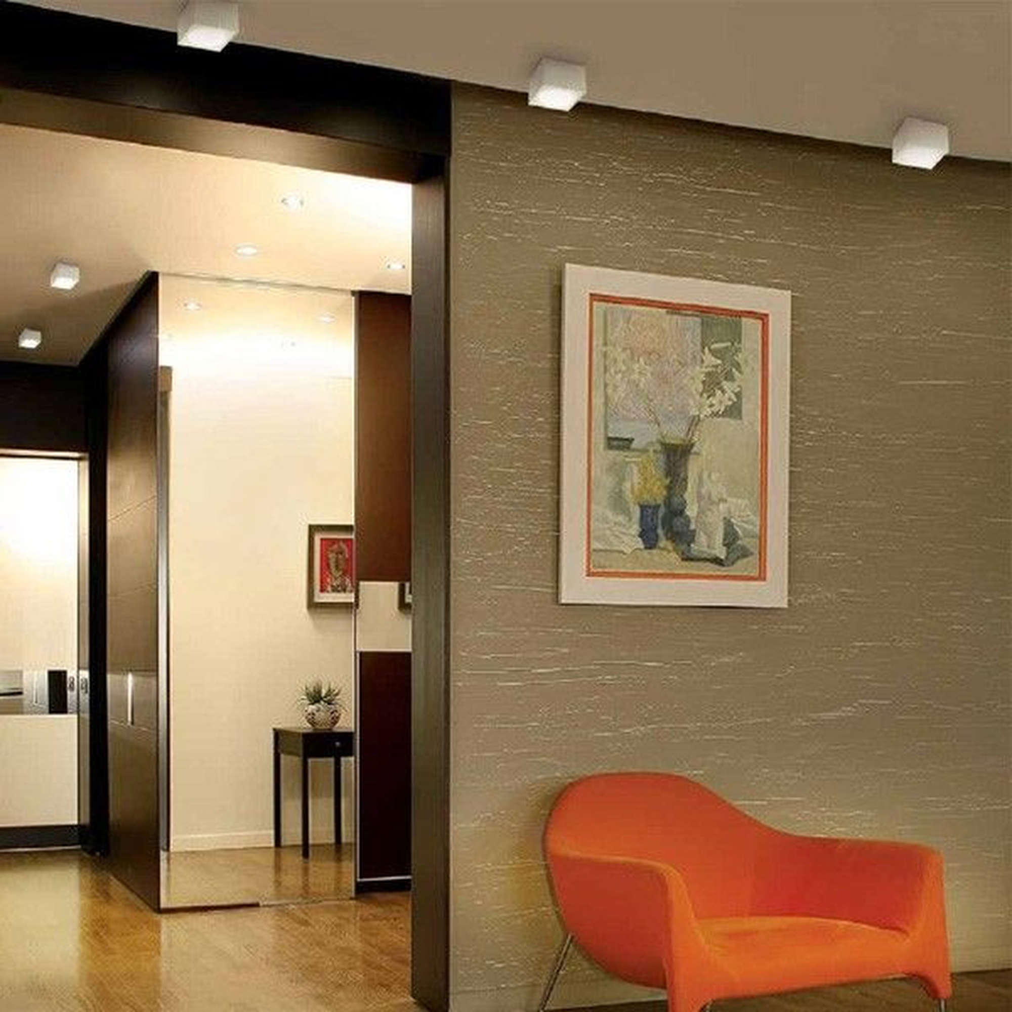 Alea Maxi LED Square Surfaced Ceiling Light 12W White | Mr Resistor ...