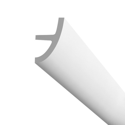 U-Shape Cornice Coving Moulding LED Tape Extrusion Profile Plastic ...